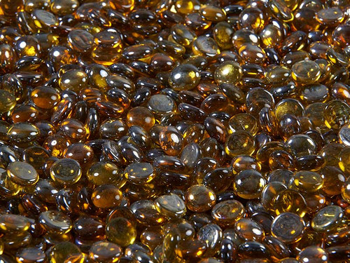 Amber Crystal Fire Gems - CFG-A