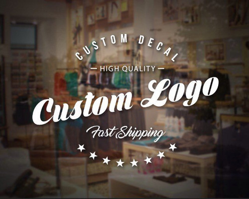 Custom Logo Decal - Store Decals