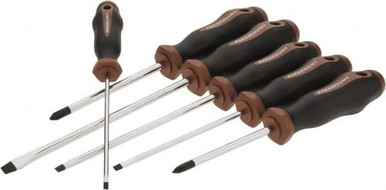 6 Piece Slotted & Phillips Screwdriver Set - 62842943 - CoronadoDC ...