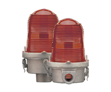 L-810 Type fixture, Steady-Burning, Low-Intensity, Red Obstruction ...