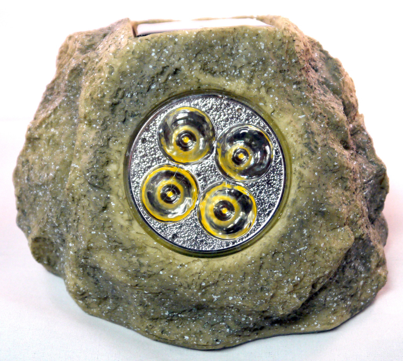 Solar Address Light | Black Sturdy Metal Double Pole Ground Install