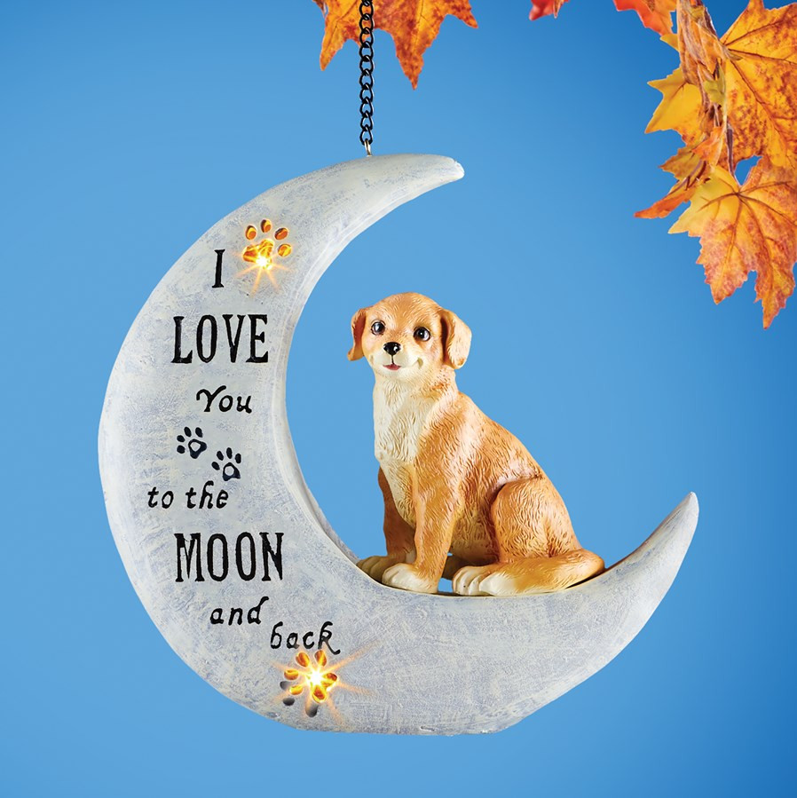 Puppy Dog Solar Hanging Mobile | Love You To The Moon and Back