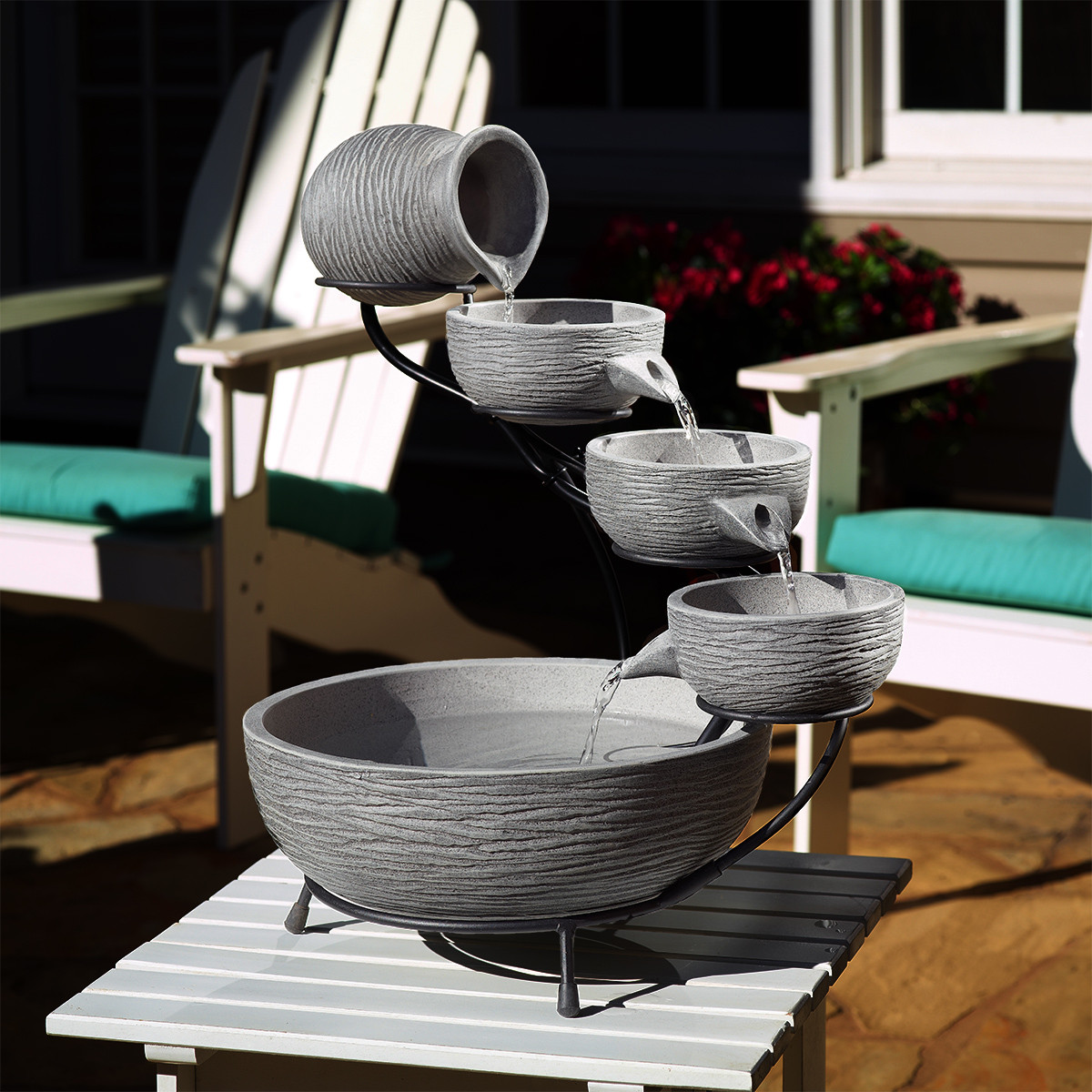 Cascade Fountains | Solar Cascade Fountains | Solar Water Fountains