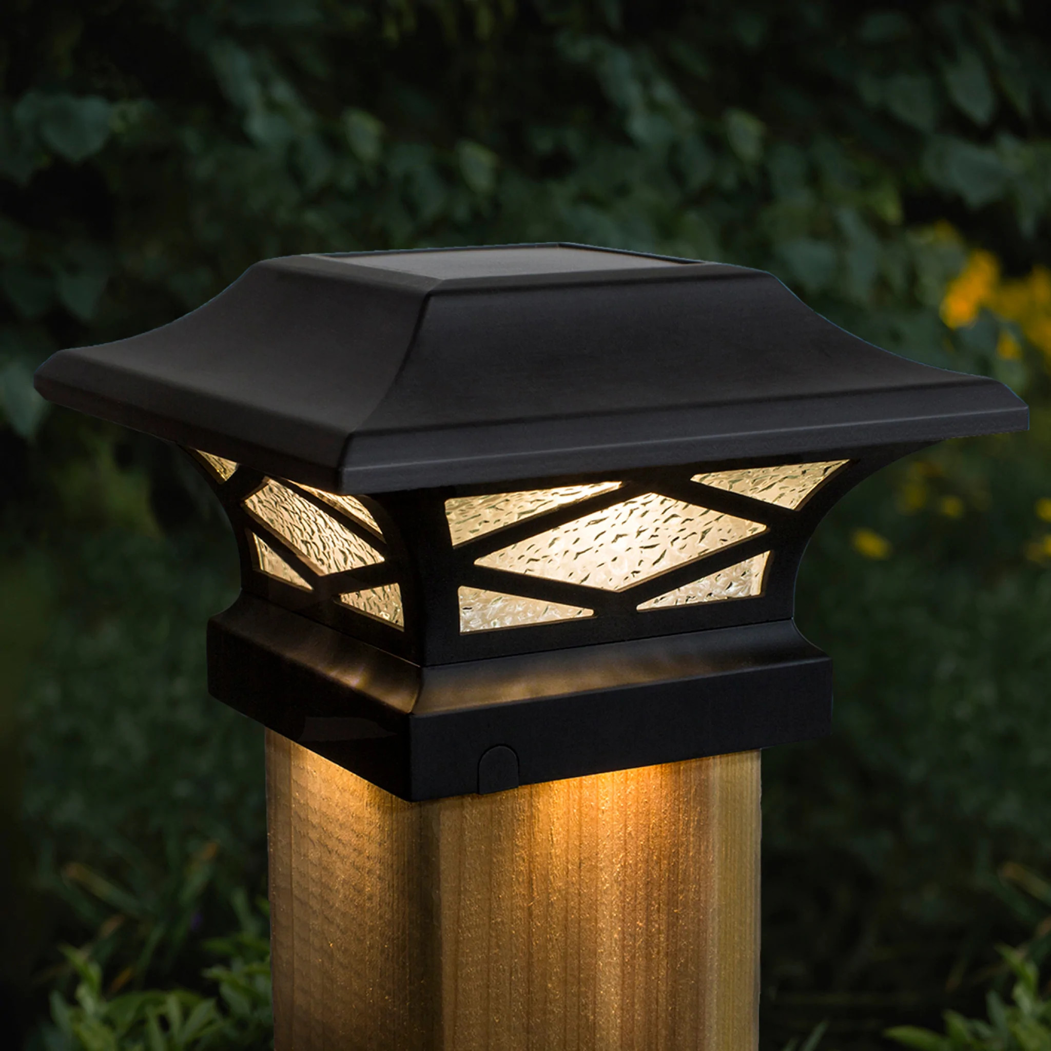 4X4 Solar Deck Post Caps | 4x4 Solar Post Cap Lights | Fence Lights