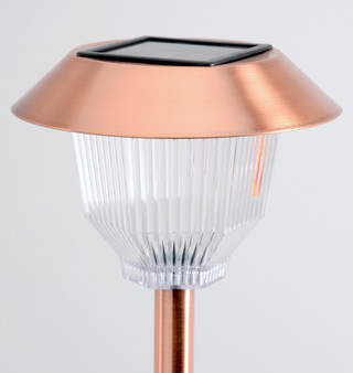 Copper Solar Lights | Solar Deck Post Cap Lights | Walkway Lights