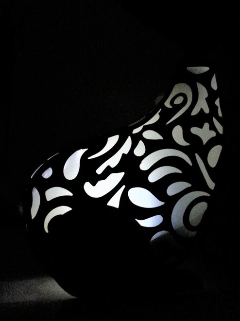 Fox Solar Statue Light Named Bandit | Metal Animal Shaped Lights
