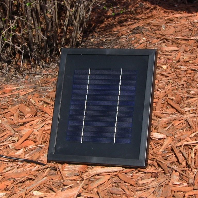 Solar Powered Wall Mount Water Fountain, 3 Colors, 31" H Rosette