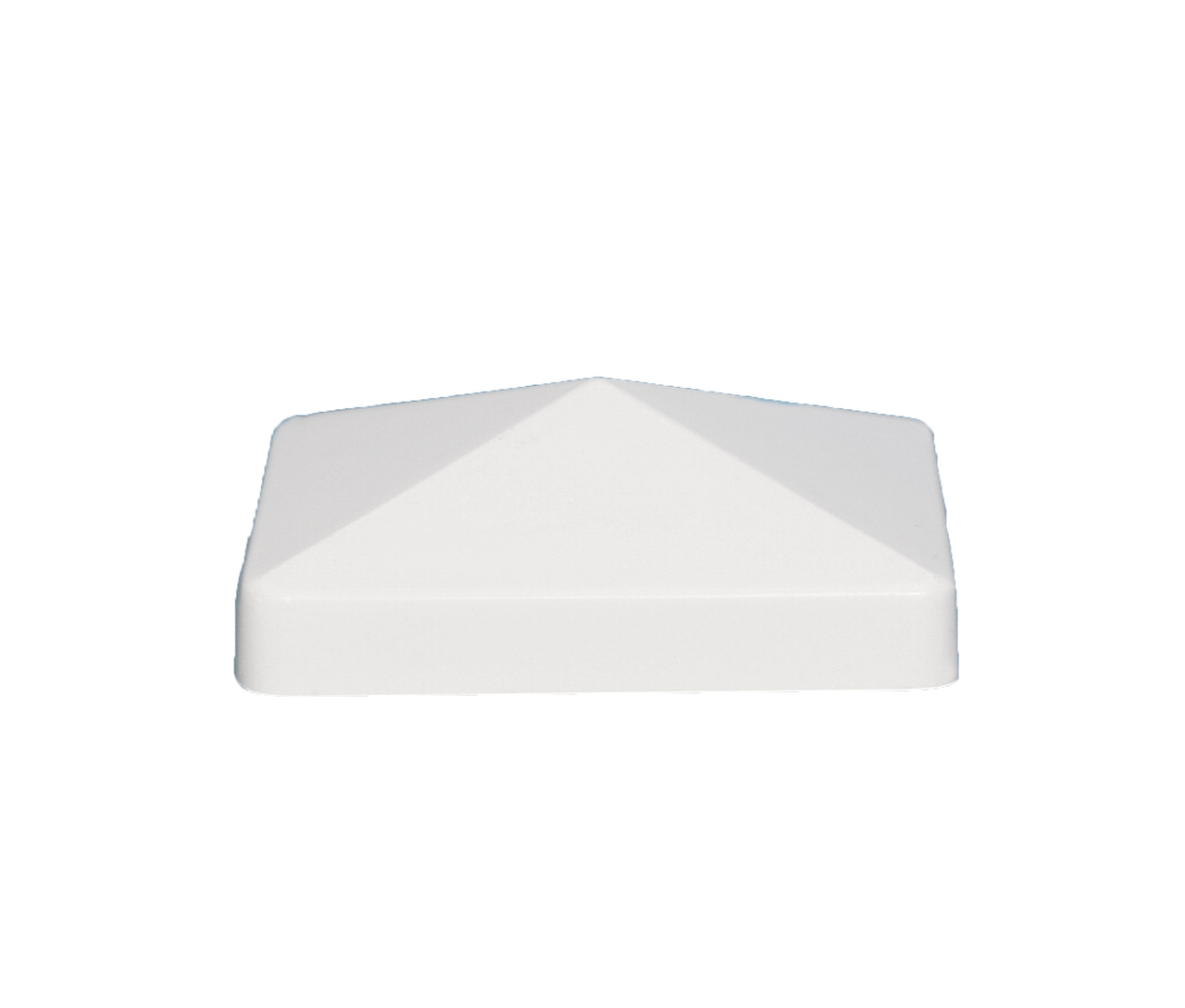 Octagon Vinyl Post Cap 5x5 Inch External Flat Pyramid Vinyl Post Cap ...