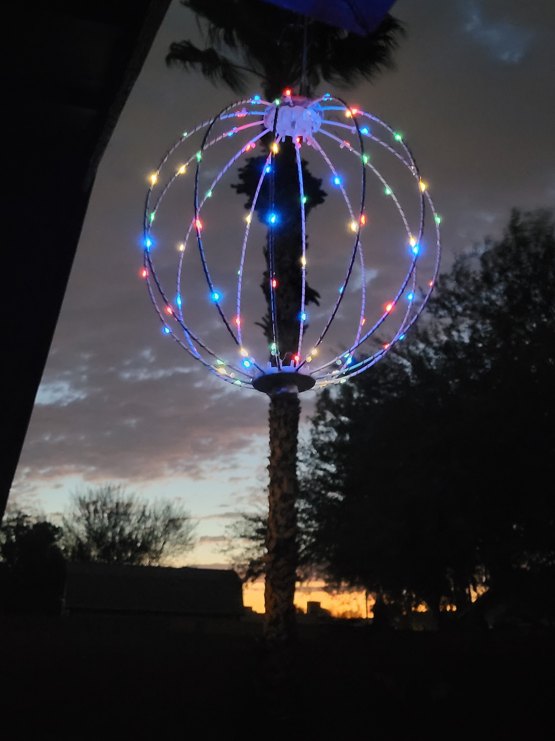 Colored Globe Lights Solar Globo 33058 LED Solarbeleuchtung