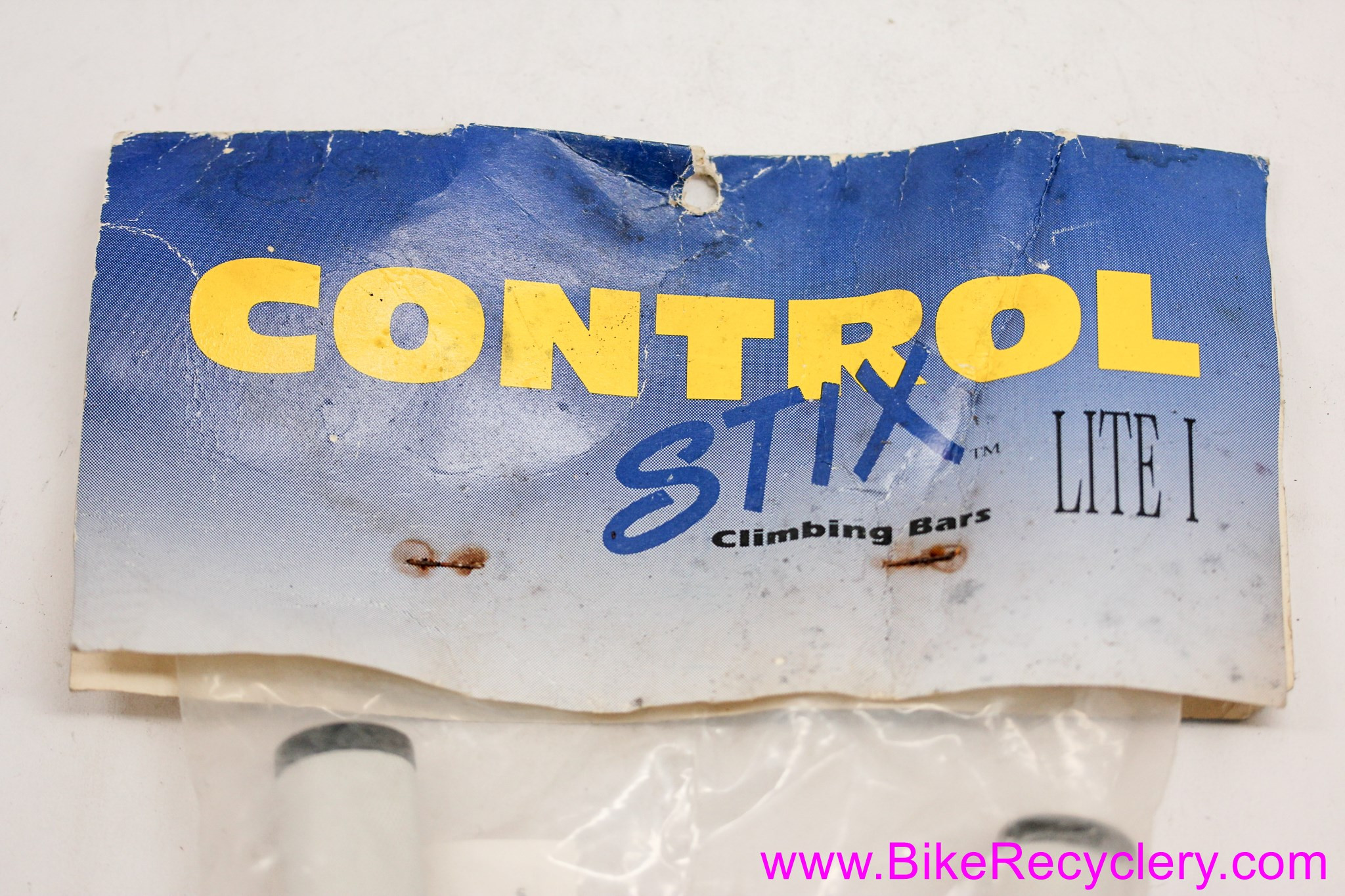 NIB/NOS Control Tech Control Stix Lite I Bar Ends: Grey - Retro 1990's ...