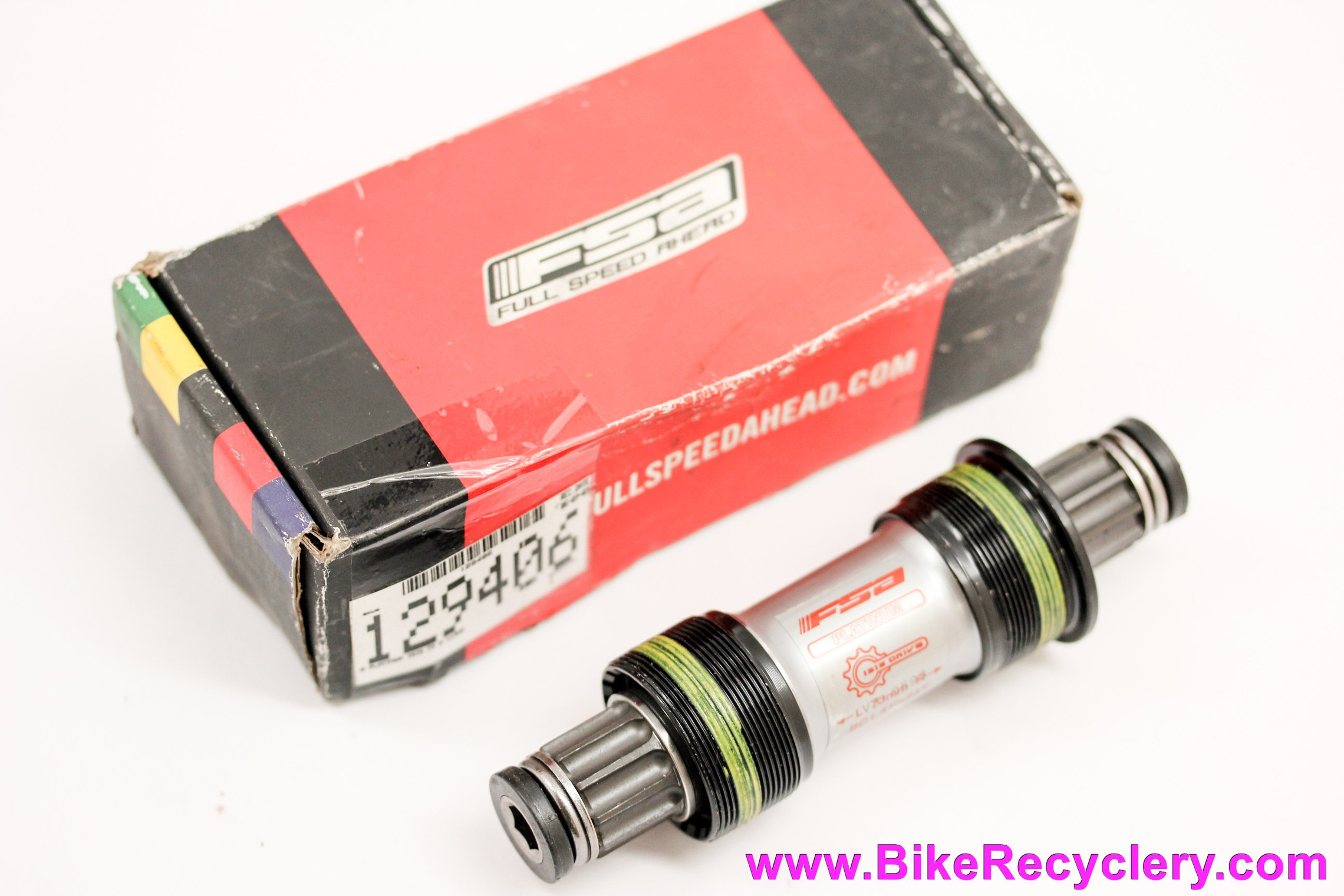 FSA Platinum ISIS Bottom Bracket: 113mm x 73mm - M15 Crank Bolts (NEW ...