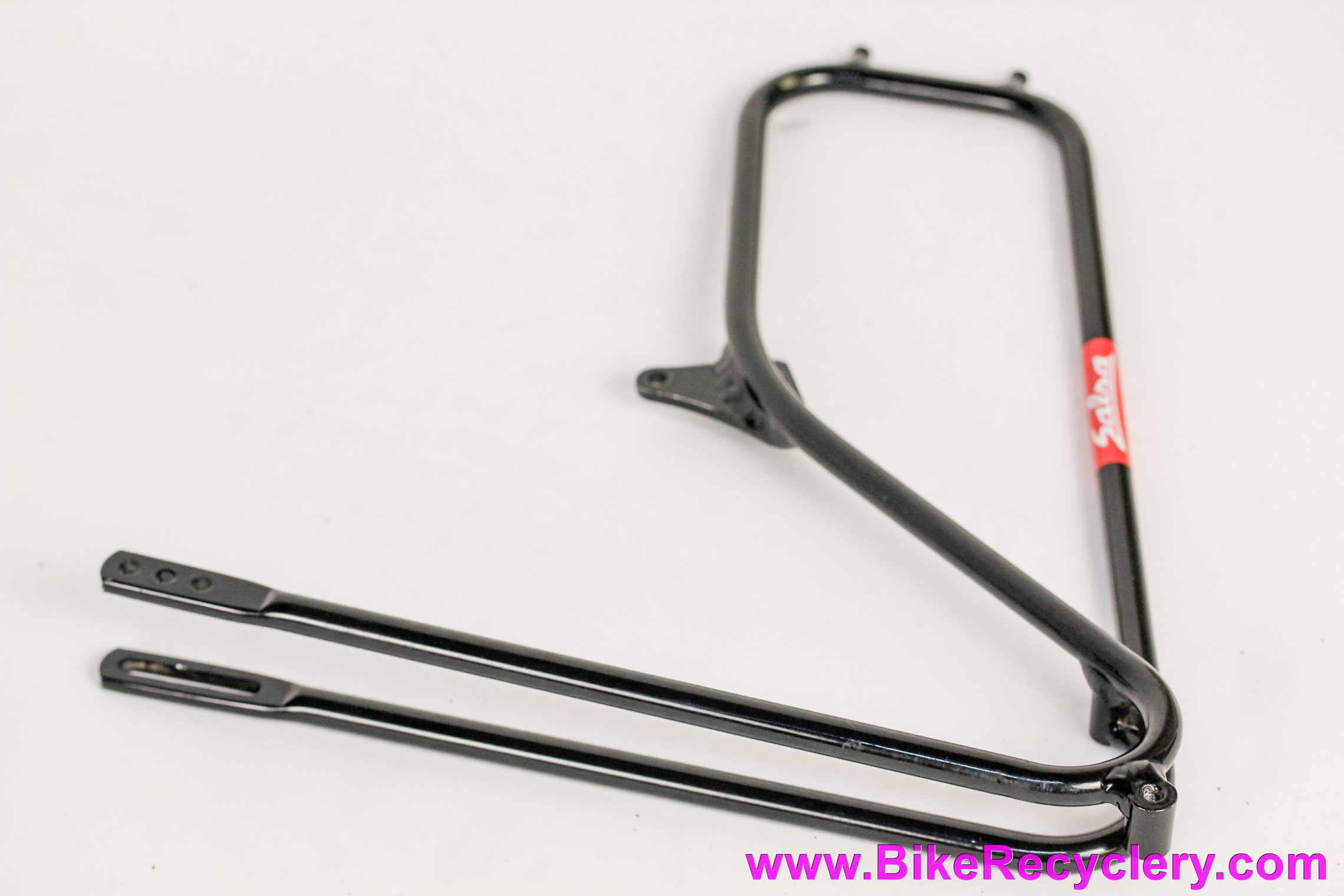 Salsa Down Under Front Low Rider Rack: Older Model - Mid Fork Mounts ...