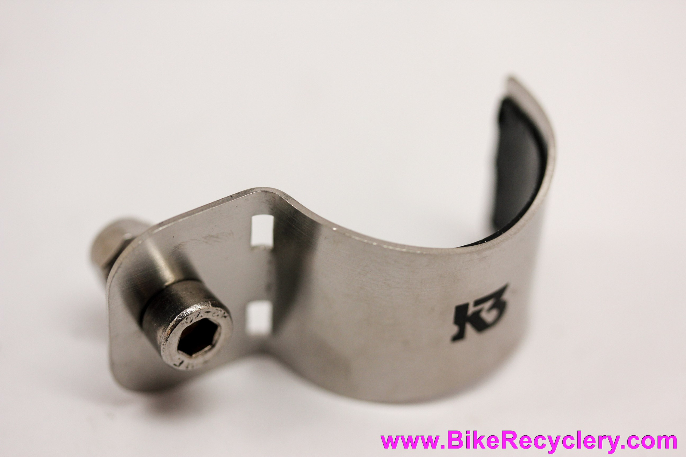 K3 Geo 2 Seatpost Race Number Holder : Stainless Steel - All Round ...
