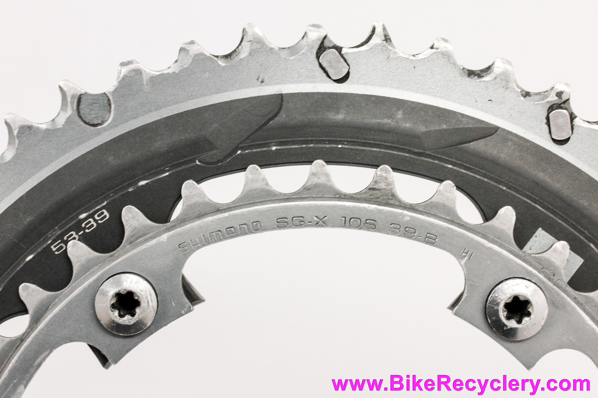 Shimano Dura Ace FC-7900 Type B Chainring Set: 53T + 39t + Bolts (EXC ...
