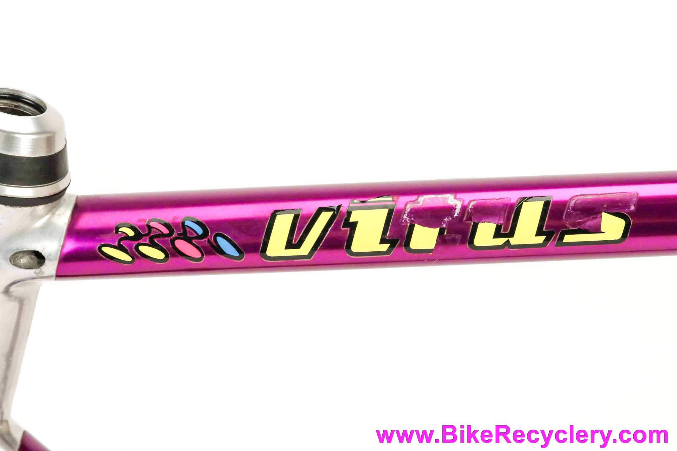 55cm Vitus 992 Frame & Fork + Headset & Seatpost: 3DV Purple - Ovalized ...