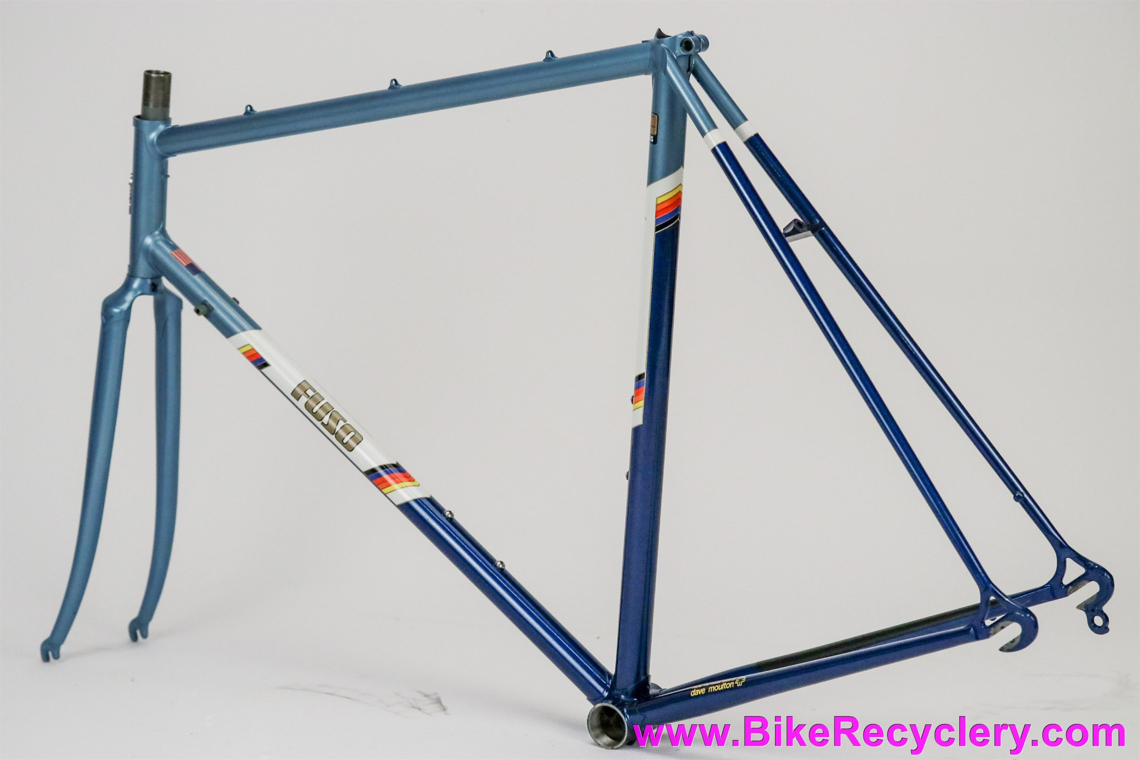 Almost NOS 1984 Dave Moulton Fuso Frame & Fork: 57cm - #011! Columbus ...