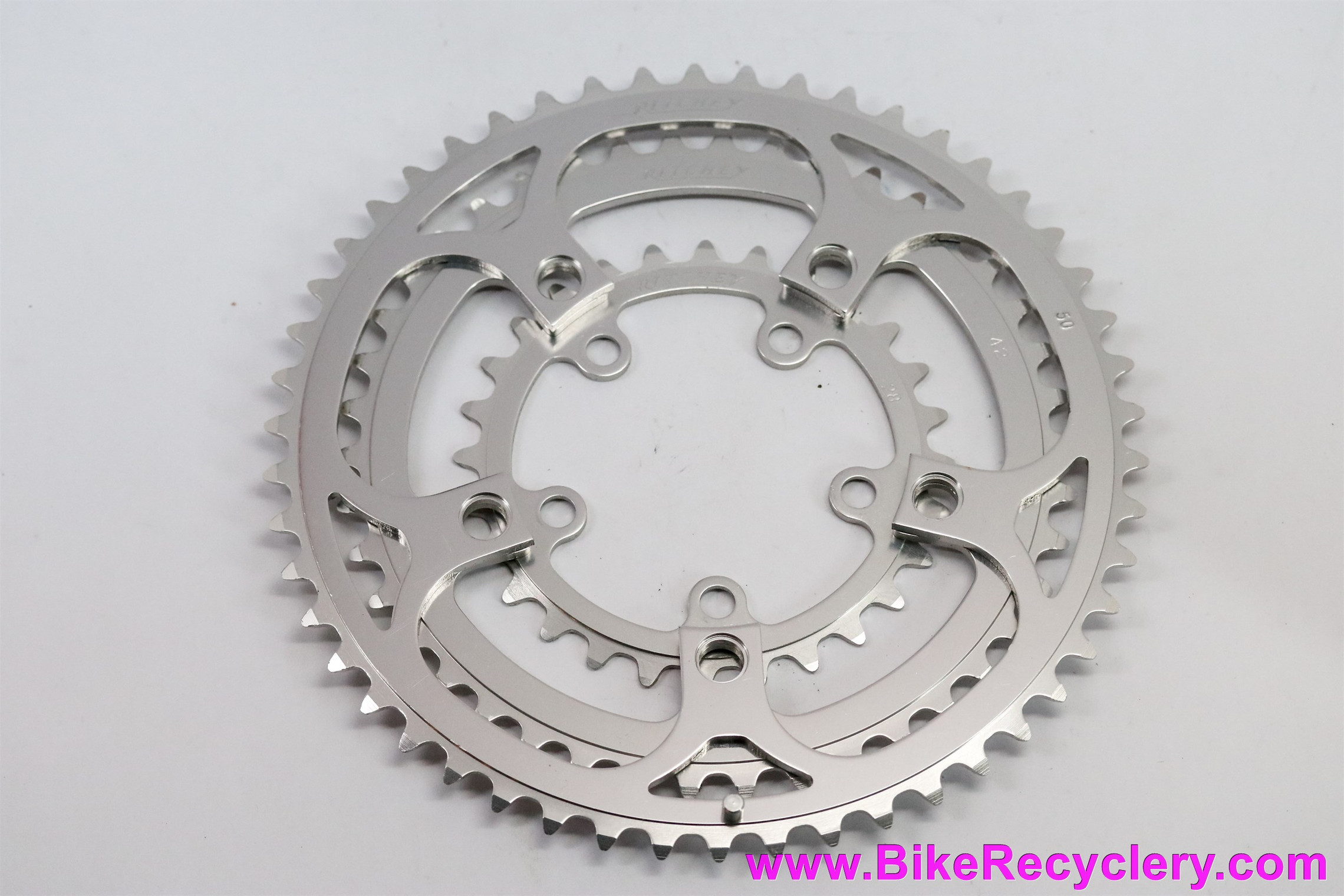 NOS Ritchey Logic Triple Chainring Set: 110/74mm x 50t / 42t / 28t ...