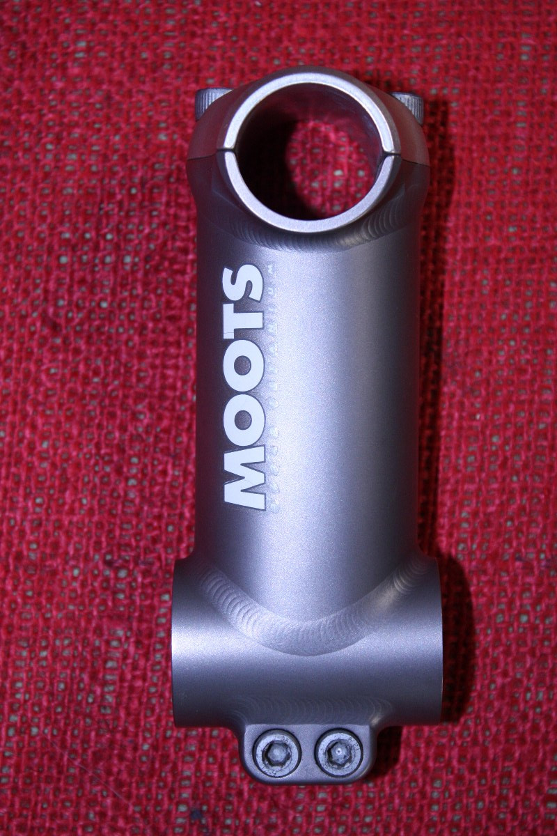 MOOTS Ti Beam Threadless Stem: 90mm x 25.4mm, 1 1/8" Zero Rise MINT ...