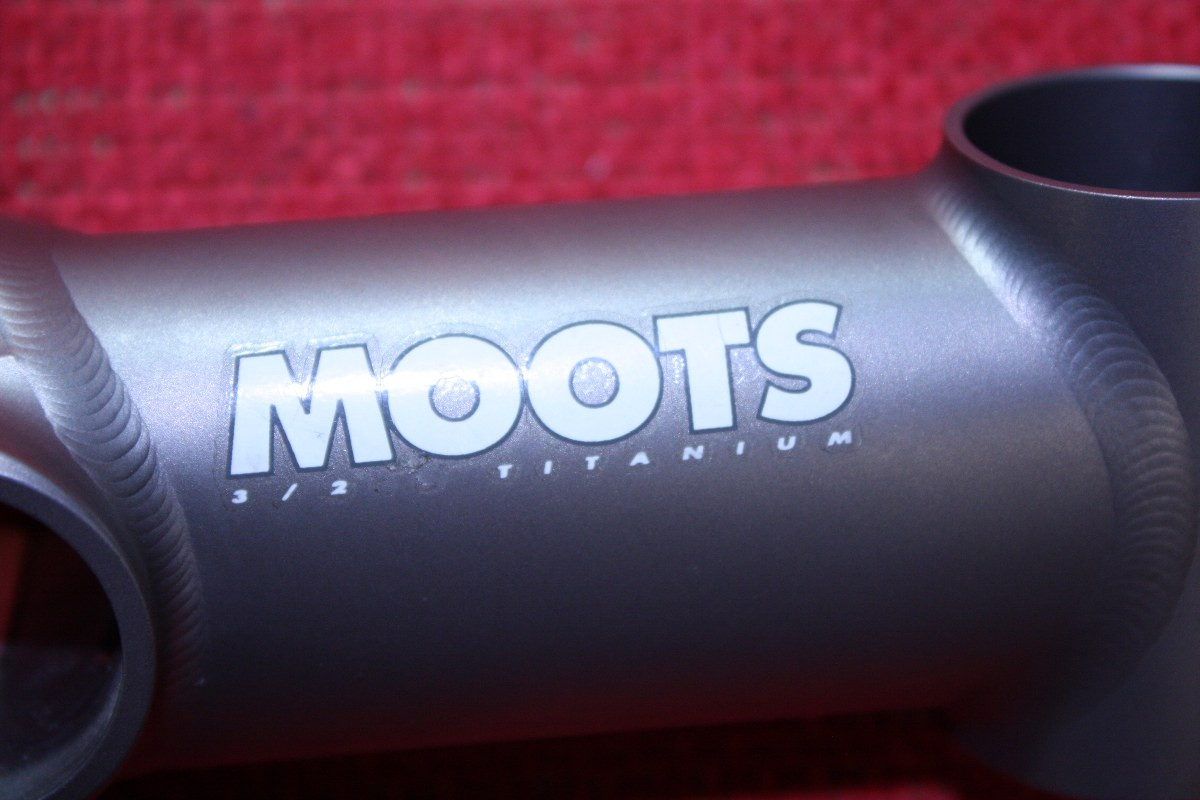 MOOTS Ti Beam Threadless Stem: 90mm x 25.4mm, 1 1/8" Zero Rise MINT ...