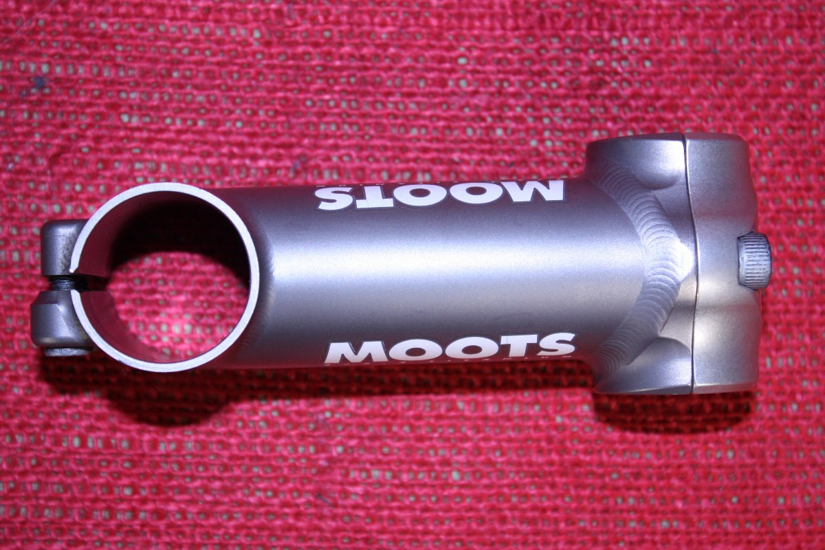 MOOTS Ti Beam Threadless Stem: 90mm x 25.4mm, 1 1/8" Zero Rise MINT ...
