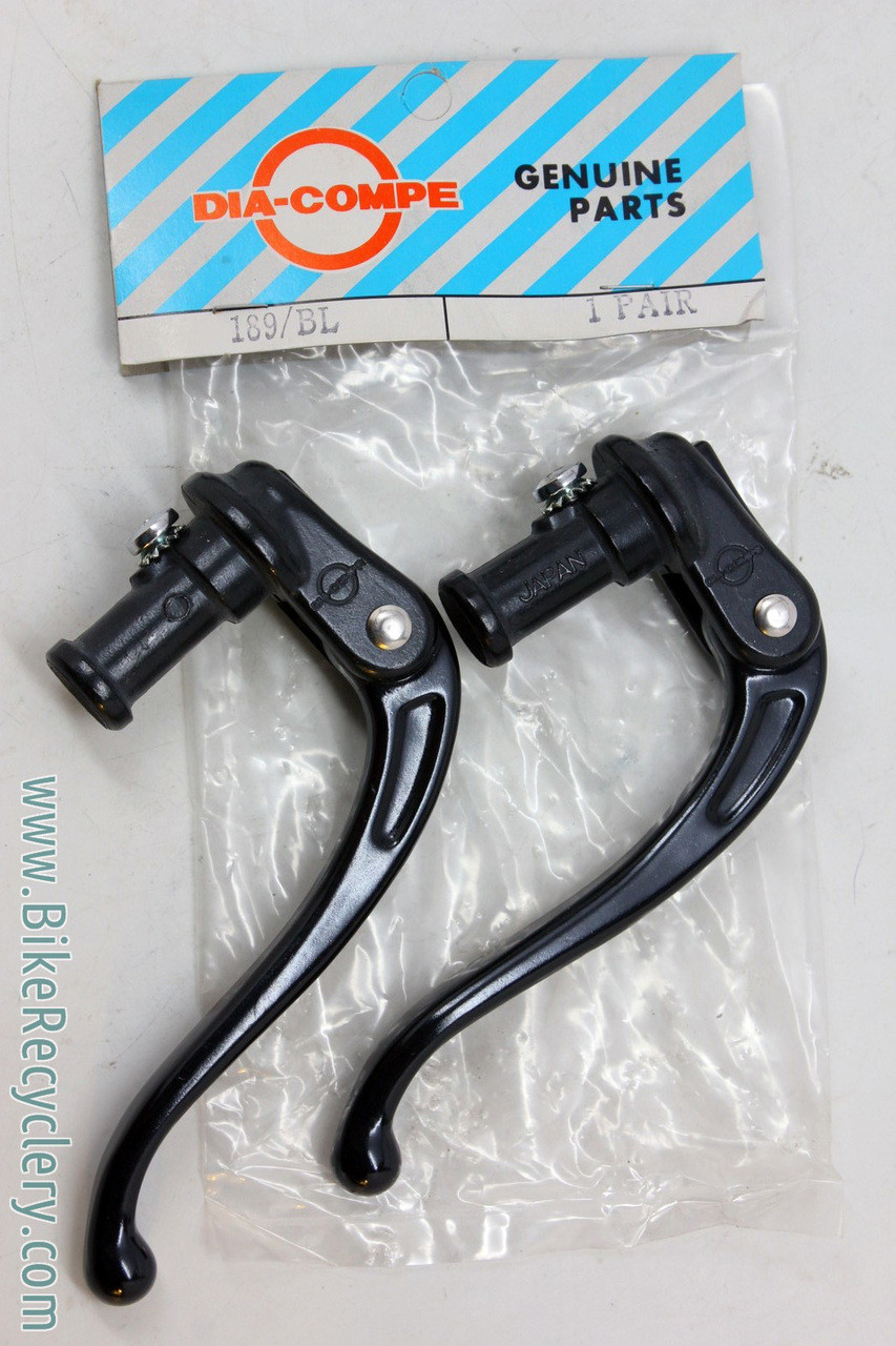 NOS DIA-COMPE BL/189 Inverse Brake Levers: City Bike - TT Aero - Black ...