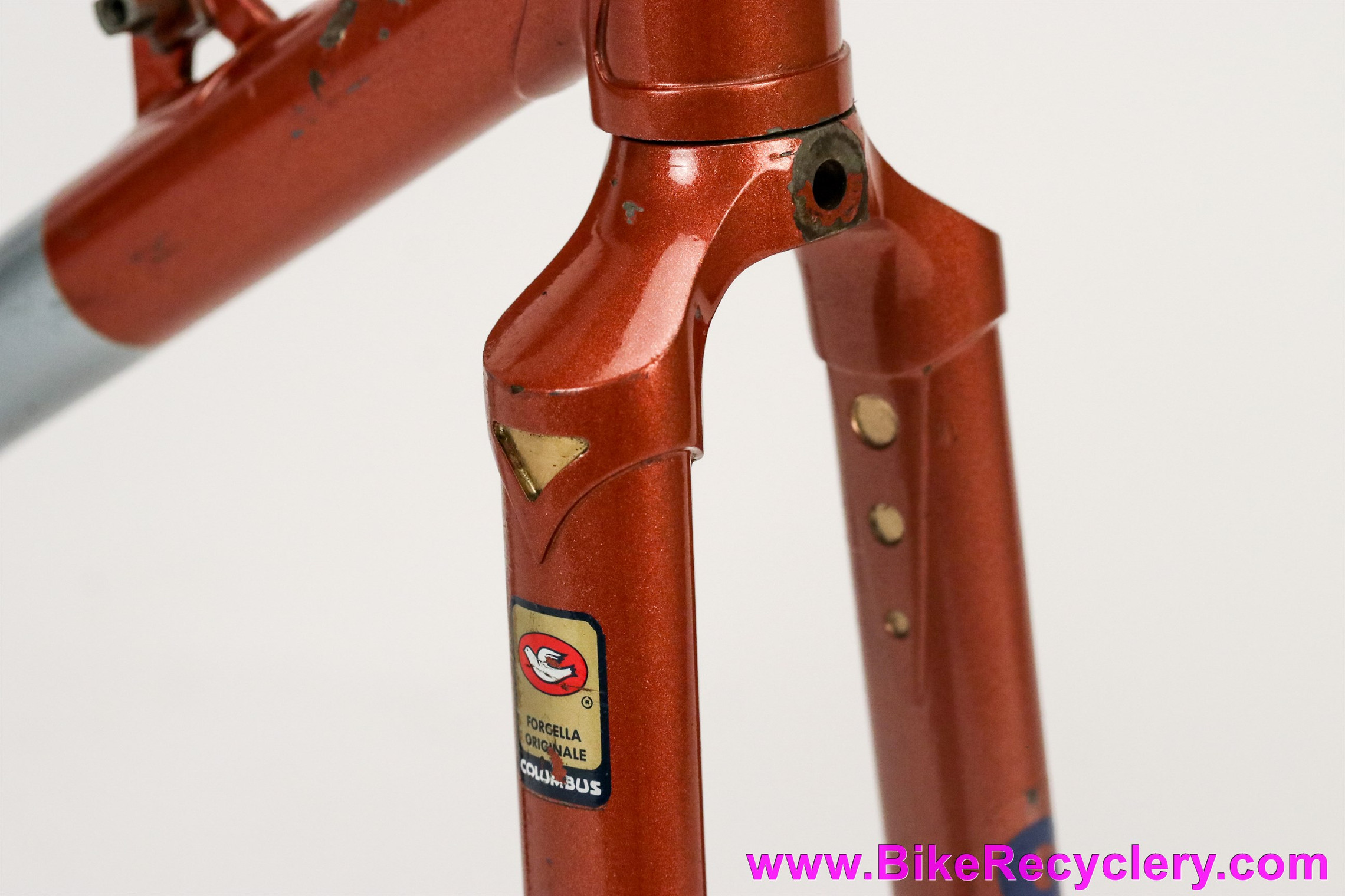 1978 Andy Gilmour Pro Team Ridden Frame/Fork: 57.5cm - Columbus SL ...