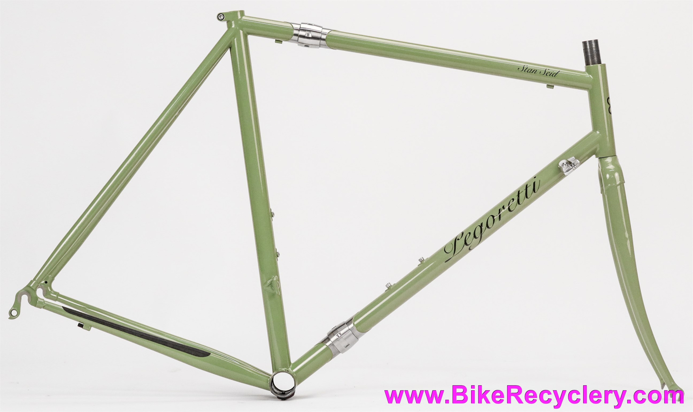 Pegoretti Palo Santo Frameset: 55cm - S&S Couplers - 1" Steel Fork ...