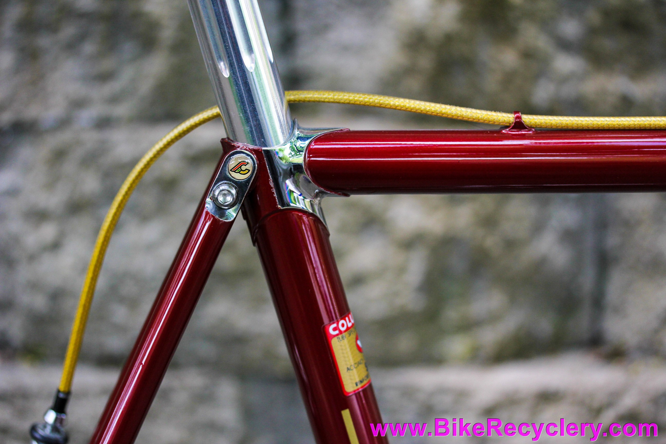 NOS 1991 Cinelli SuperCorsa SLX: 57cm Frameset: Crimson Red + Chrome ...