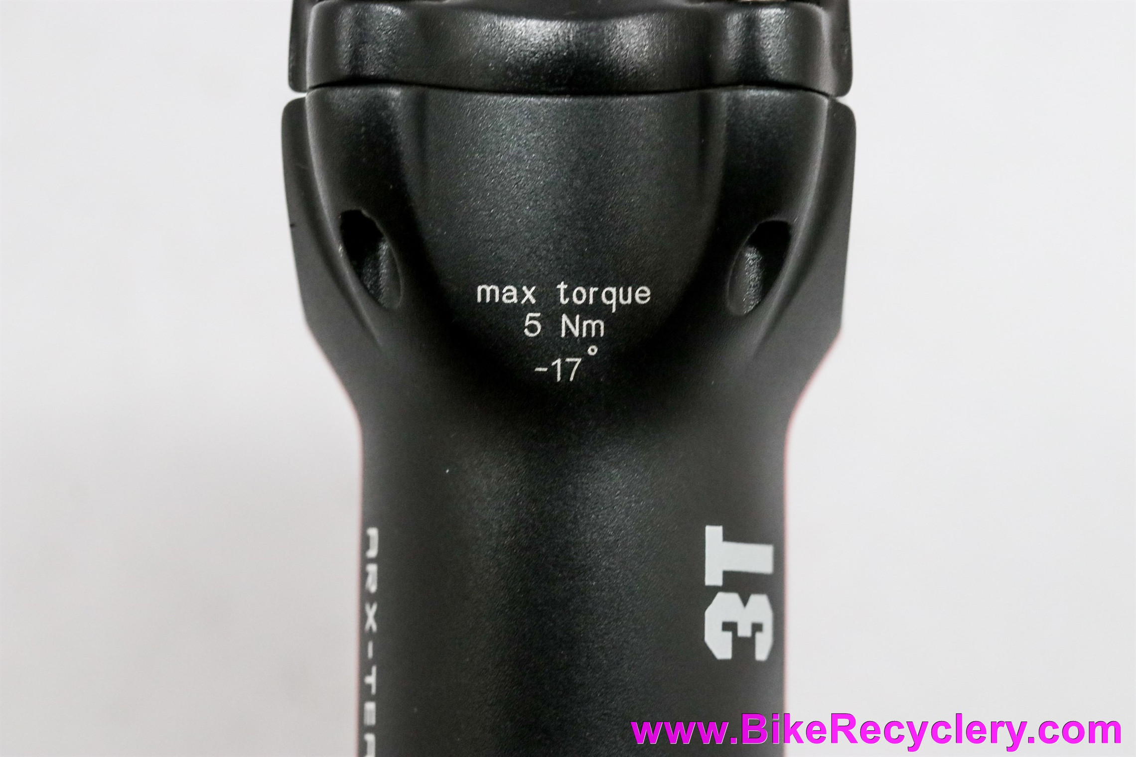 3T ARX Team Threadless Stem: 110mm x 31.8mm - 1 1/8" +/- 17D - Ti Bolts ...