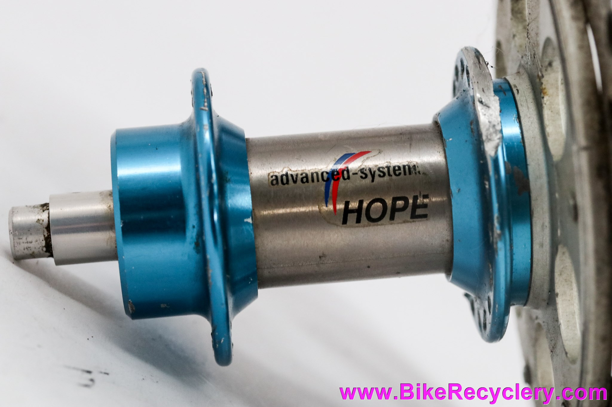 Hope Titanium Disc Front Hub w/ 6 Bolt Thread On Rotor - Early 1990's ...