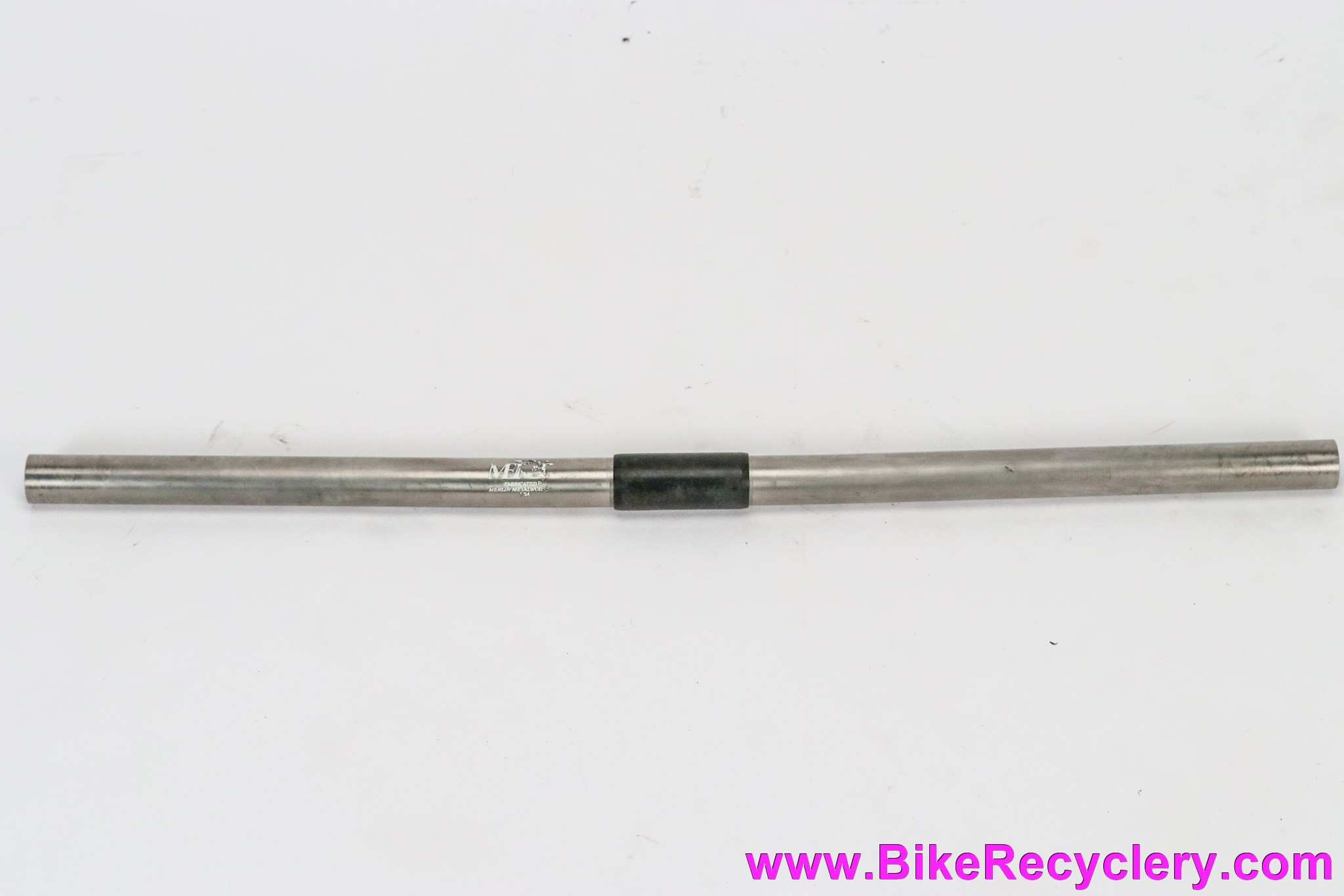 Merlin Titanium Handlebar: Flat Bars - 580mm x 25.4mm w/shim - RARE ...