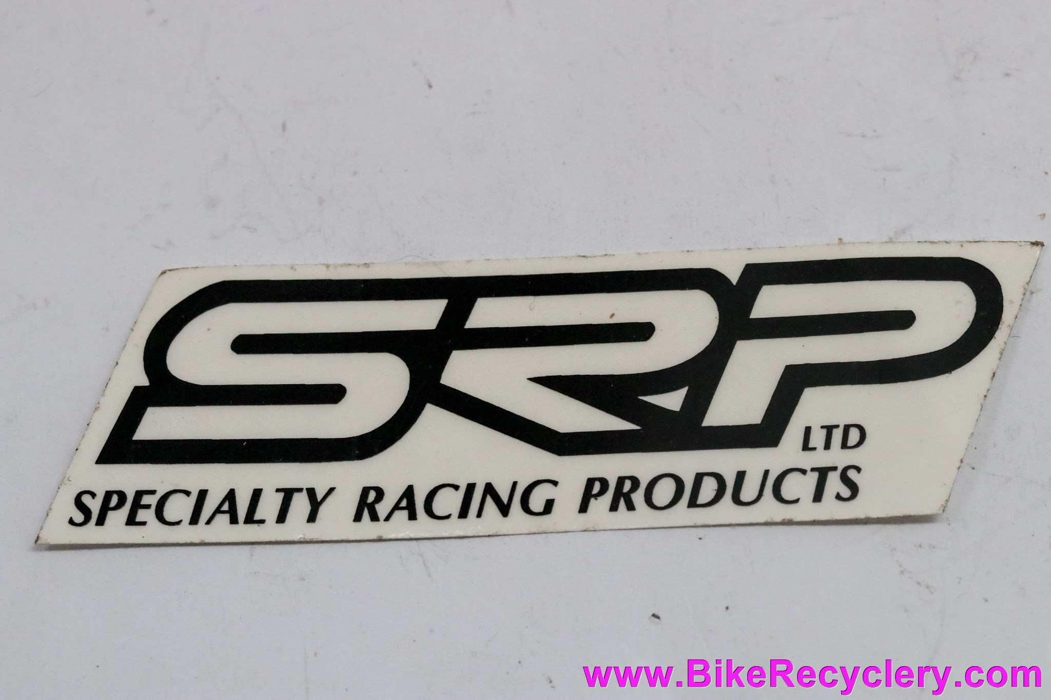 SRP Components Decal / Sticker: 1990's - 4" x 1 1/4" (RARE) - Bike ...