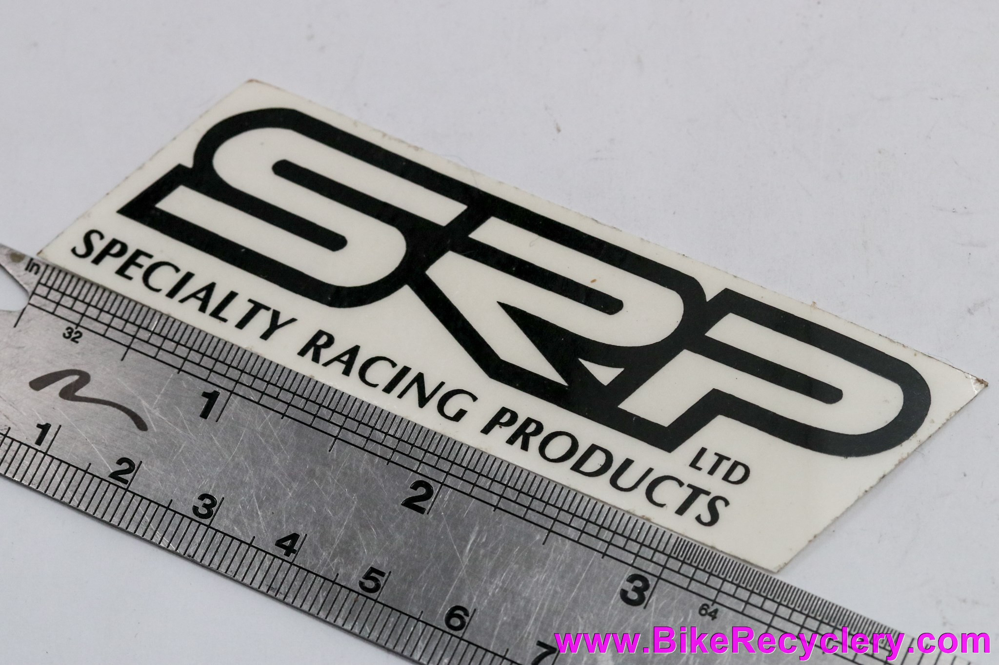 SRP Components Decal / Sticker: 1990's - 4" x 1 1/4" (RARE) - Bike ...