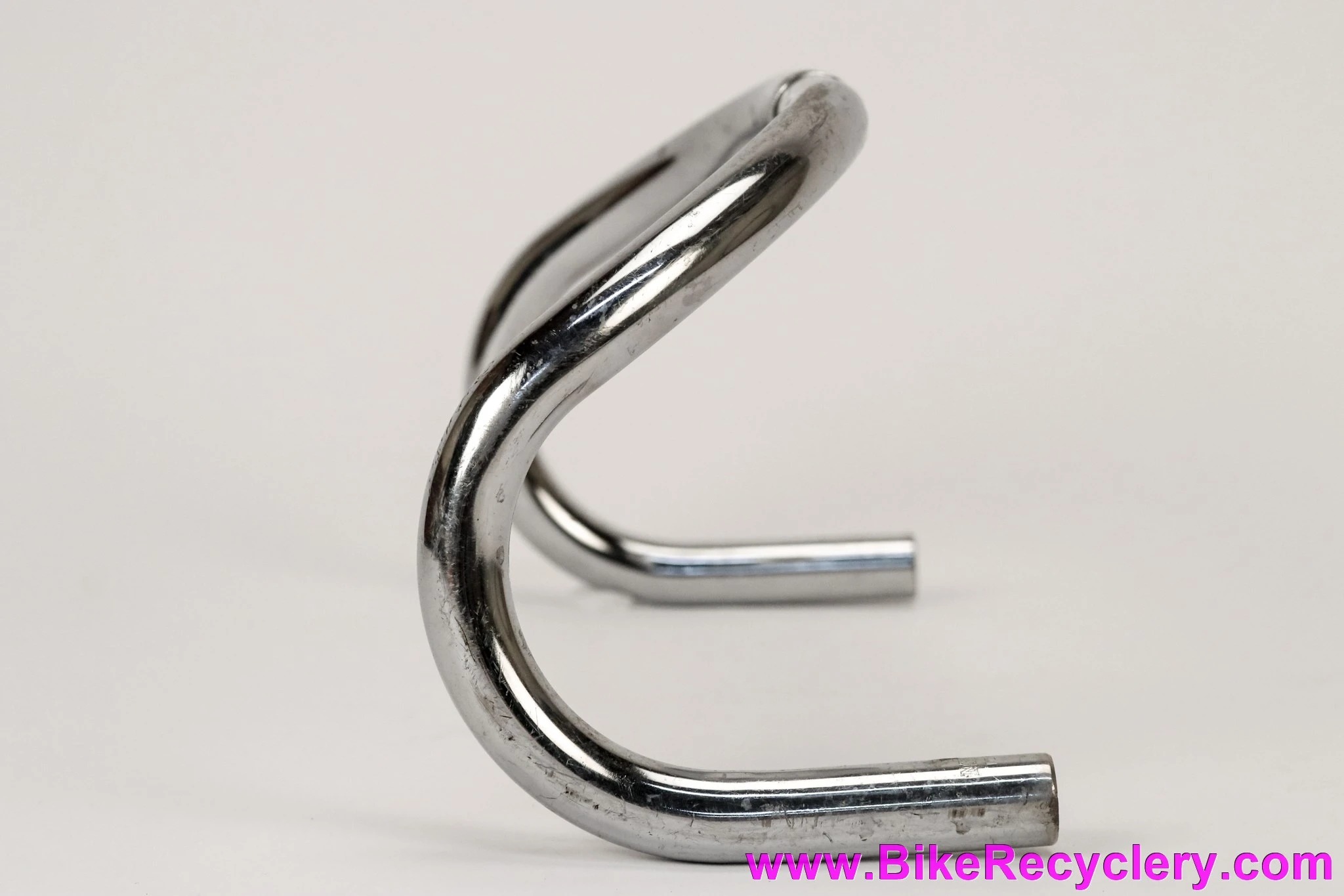 Nitto B123 NJS Track Handlebar: Chrome Steel - 40cm x 25.4mm - Bike ...