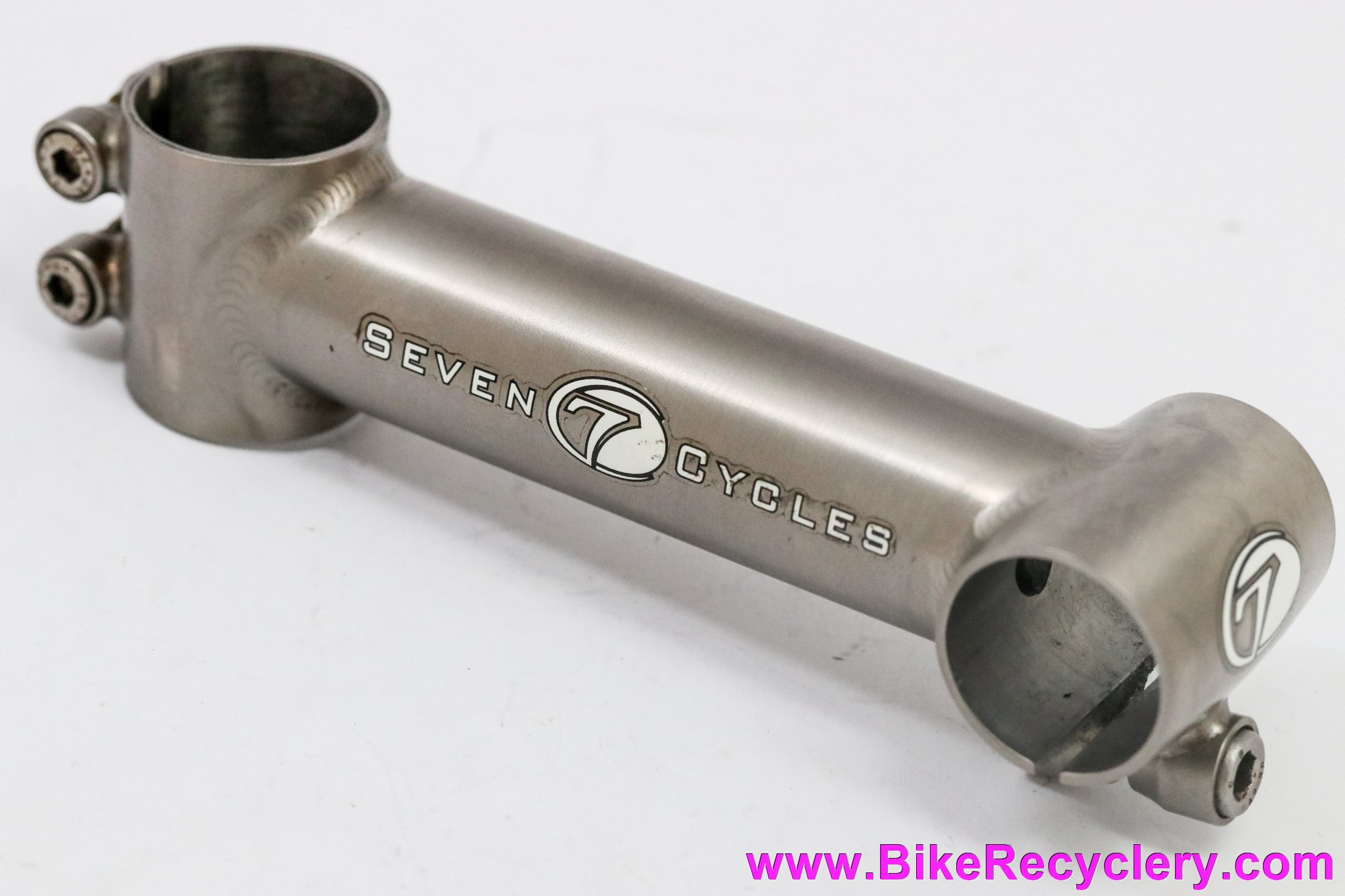 SEVEN Cycles Titanium Threadless Stem: 1 1/8" x 120mm x 25.4mm - Zero ...