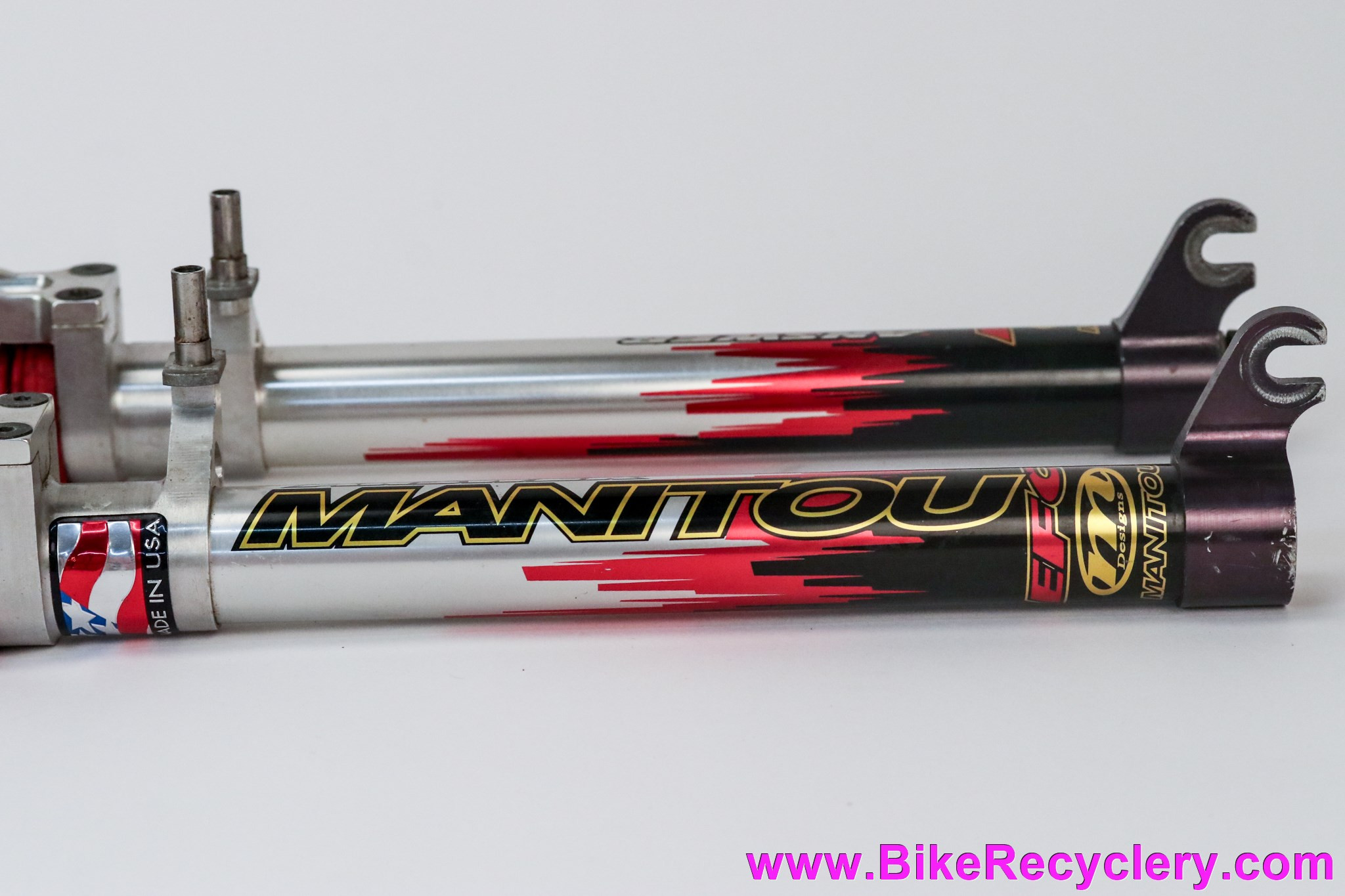 Manitou EFC Fork: 1 1/8" Threadless - 2.5" Travel - Two Wheel ...