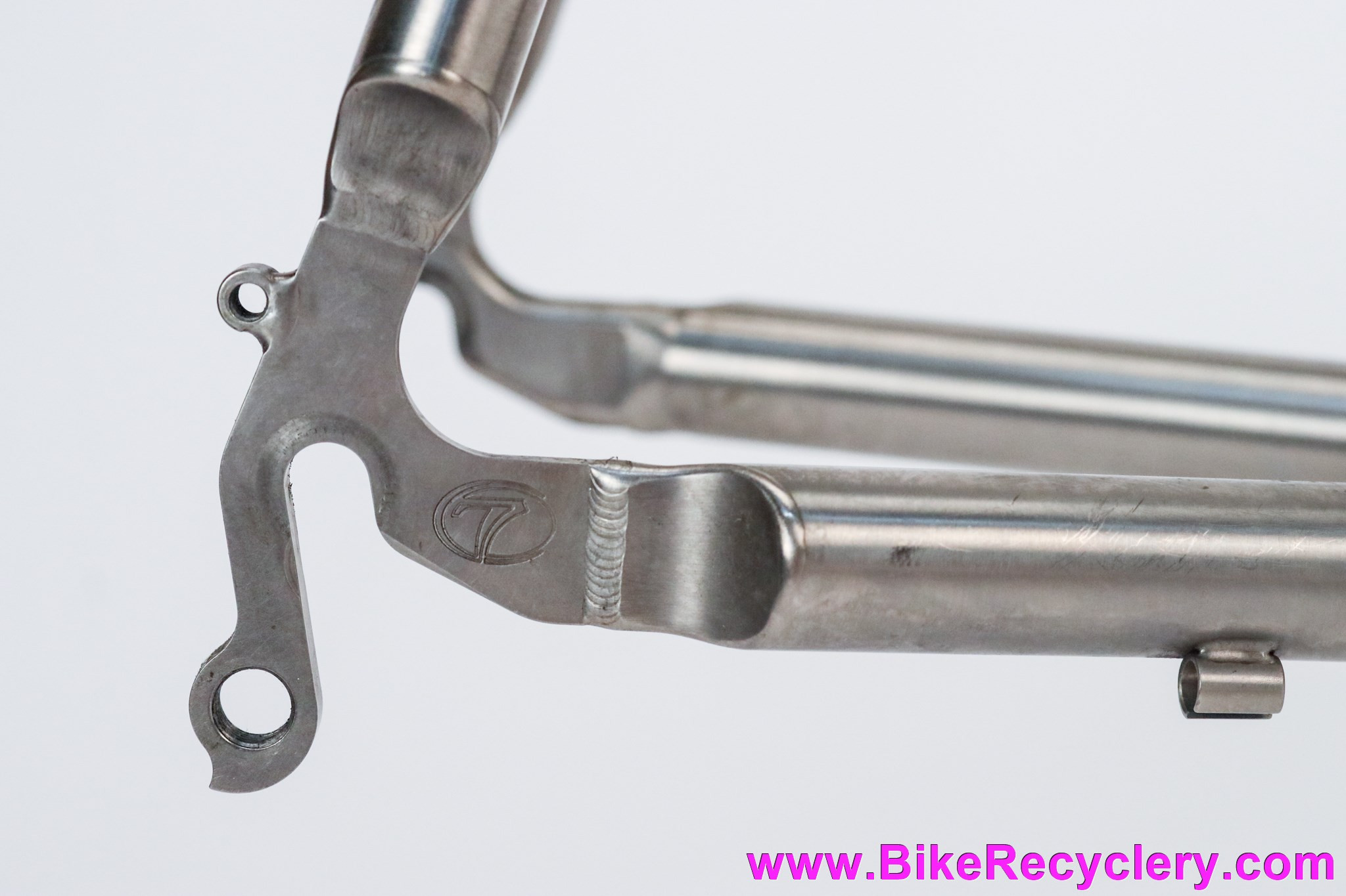 58cm Seven Tsunami Titanium CX/Gravel/Touring Frame: S&S Couplers ...