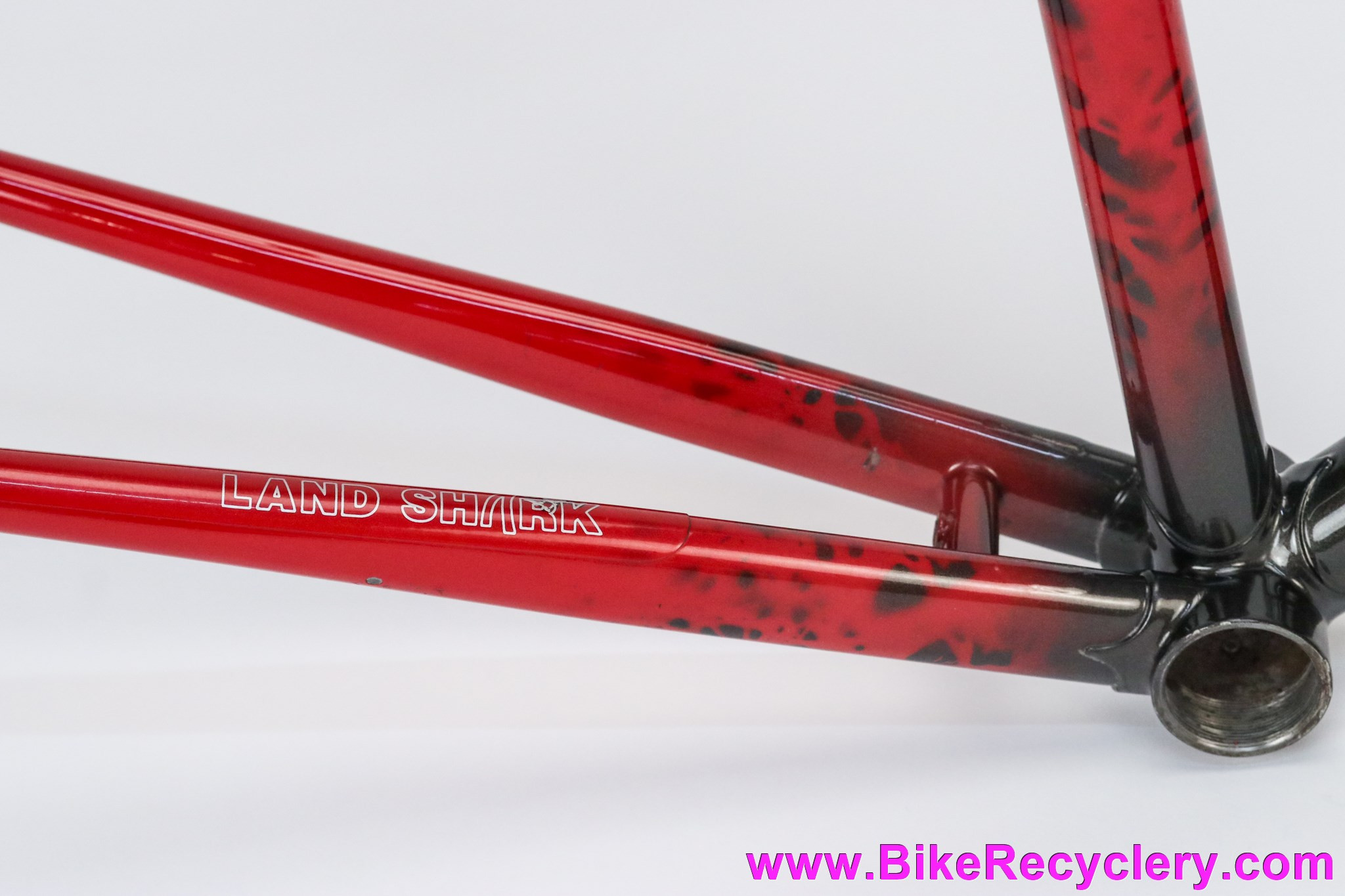 57cm Land Shark Cyclocross / Gravel Frameset: SPIDERS! Fillet Brazed ...