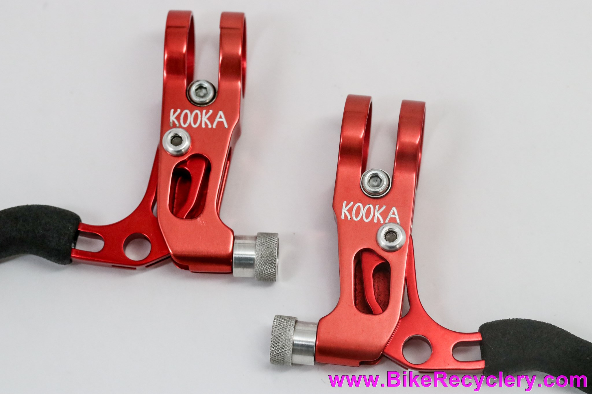 NOS Kooka Racha Brake Levers: Red Ano - 1990's Cantilever (Take-Off ...