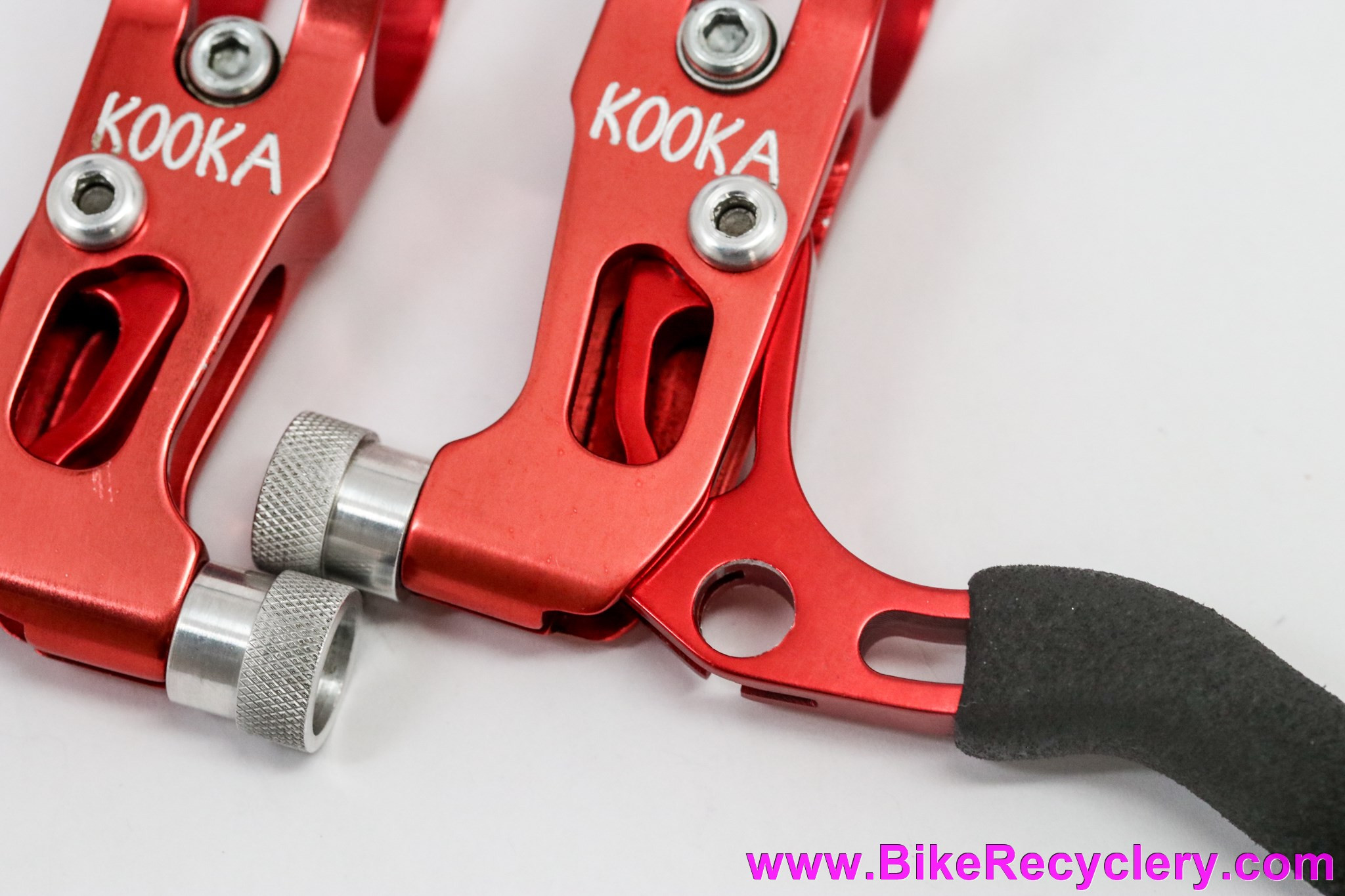 NOS Kooka Racha Brake Levers: Red Ano - 1990's Cantilever (Take-Off ...