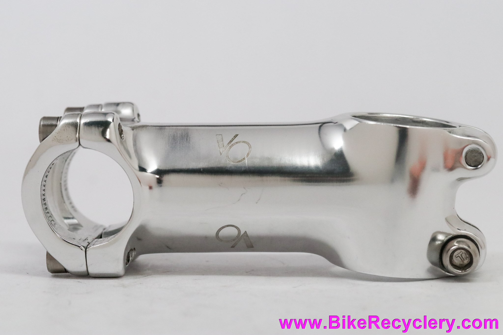 Velo Orange Threadless Stem: 90mm x 26.0mm - 6D/84 Degree - Polished ...