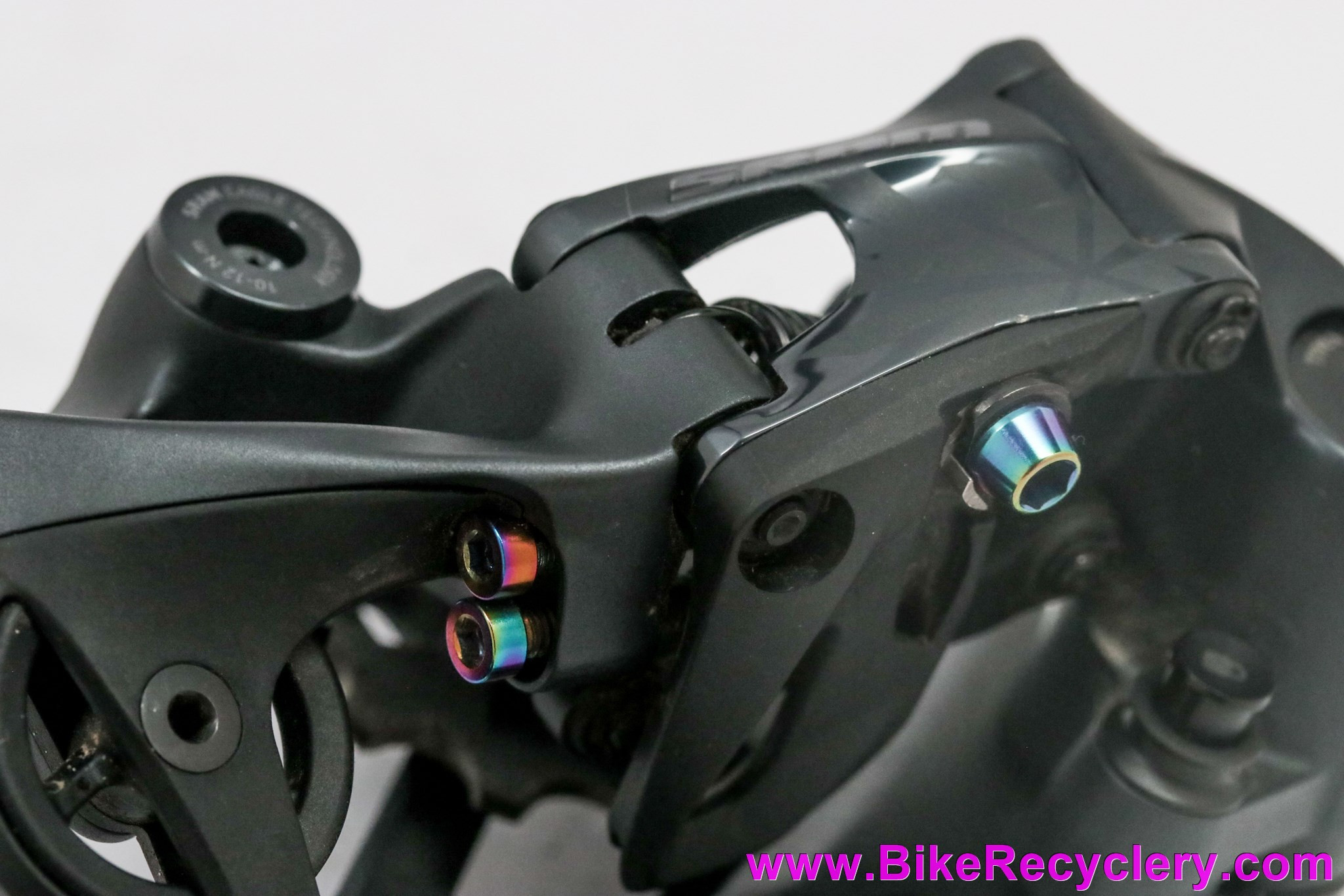SRAM XX1 Eagle Rear Derailleur: 12s Mechanical - Lunar - Ti Oil Slick ...