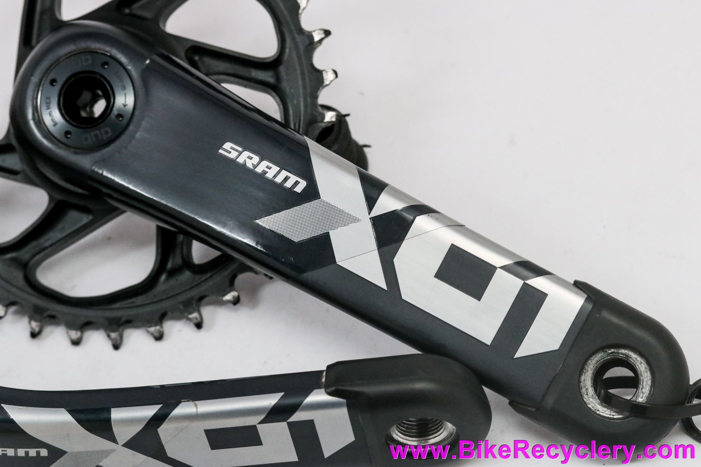 SRAM XO1 Eagle DUB SL Carbon Crankset: 175mm 34t - Lunar
