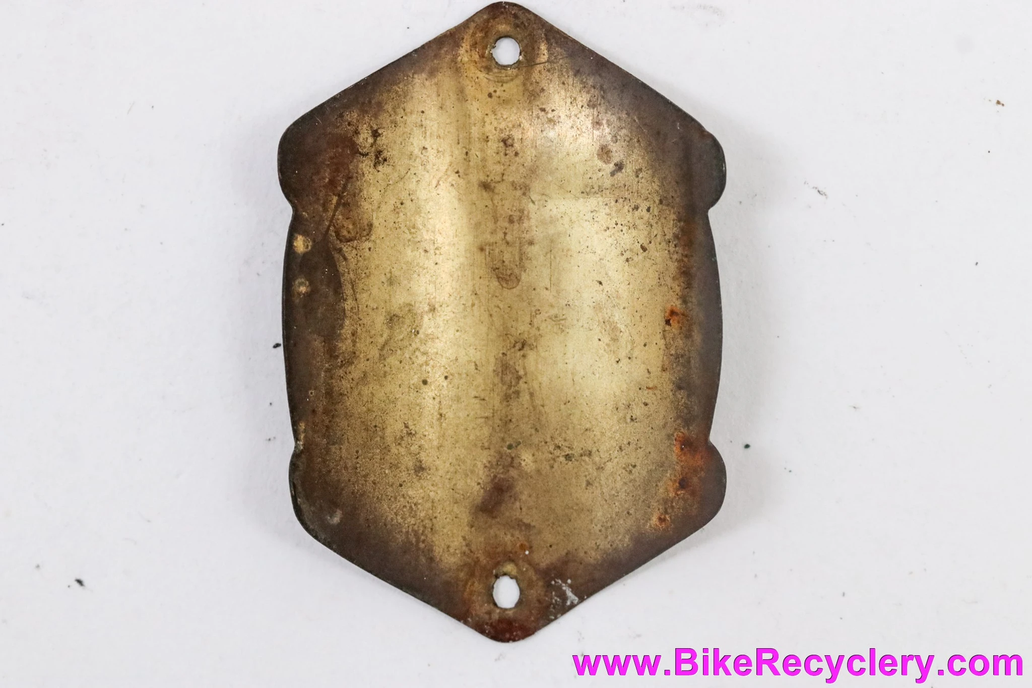 Olmo Head Badge: Brass - 1940's 1950's - Bike Recyclery