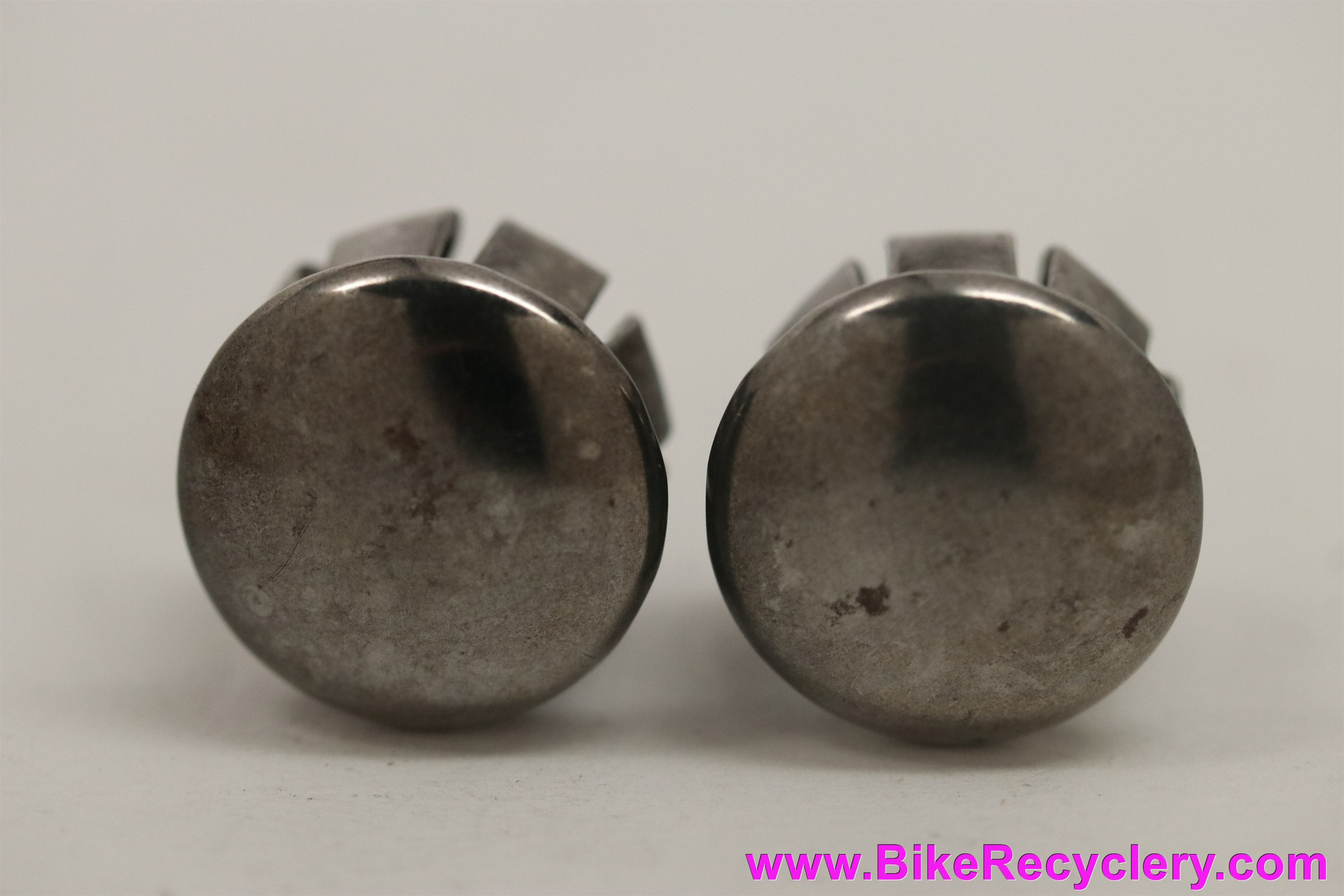 NOS Steel Handlebar End Plugs: 1940s 1950's 1960's - Domed - Darkened ...