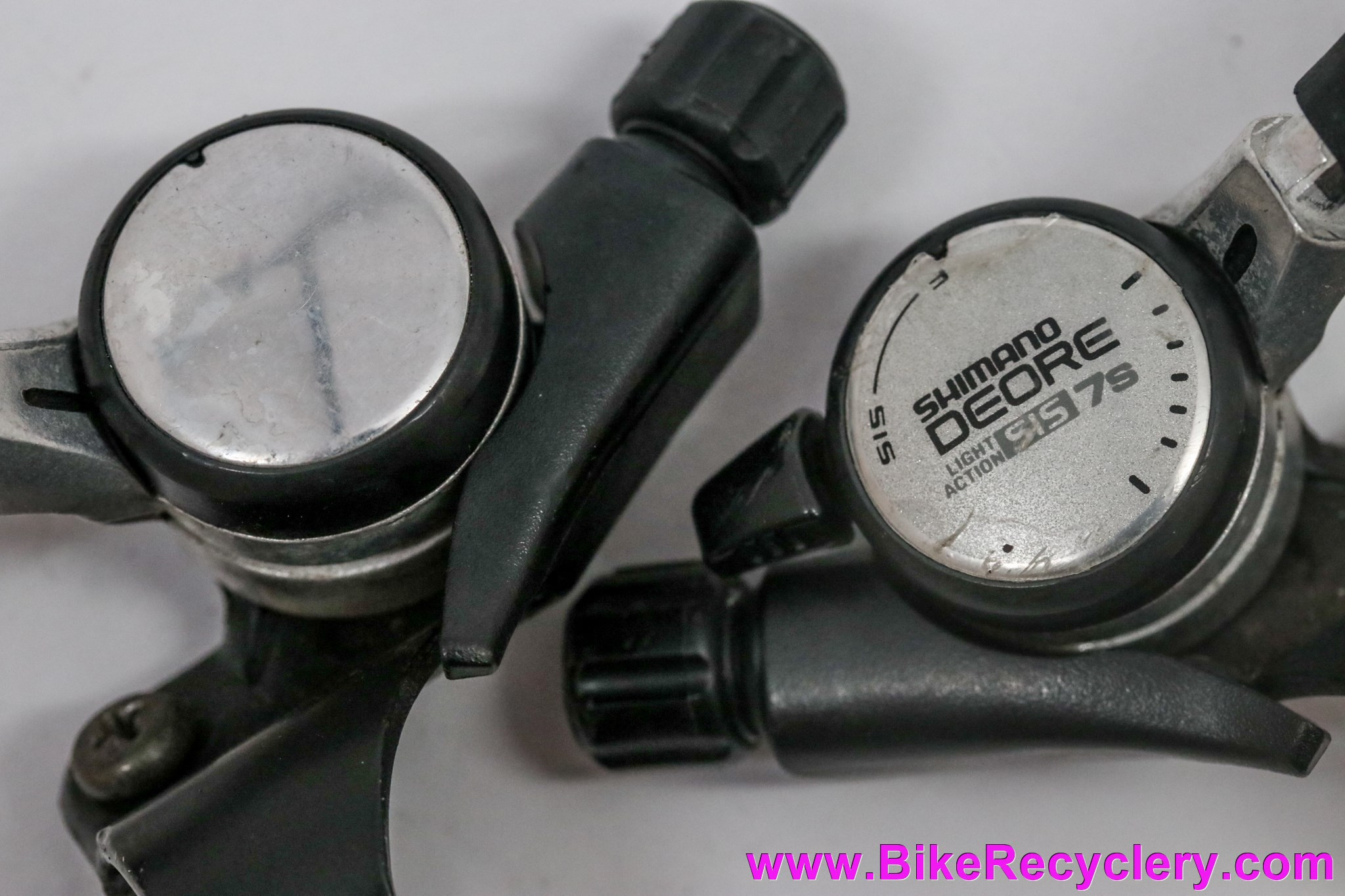 Shimano Deore II / DX SL-MT62 Thumb Shifters: 7 Speed (EXC) - Bike ...