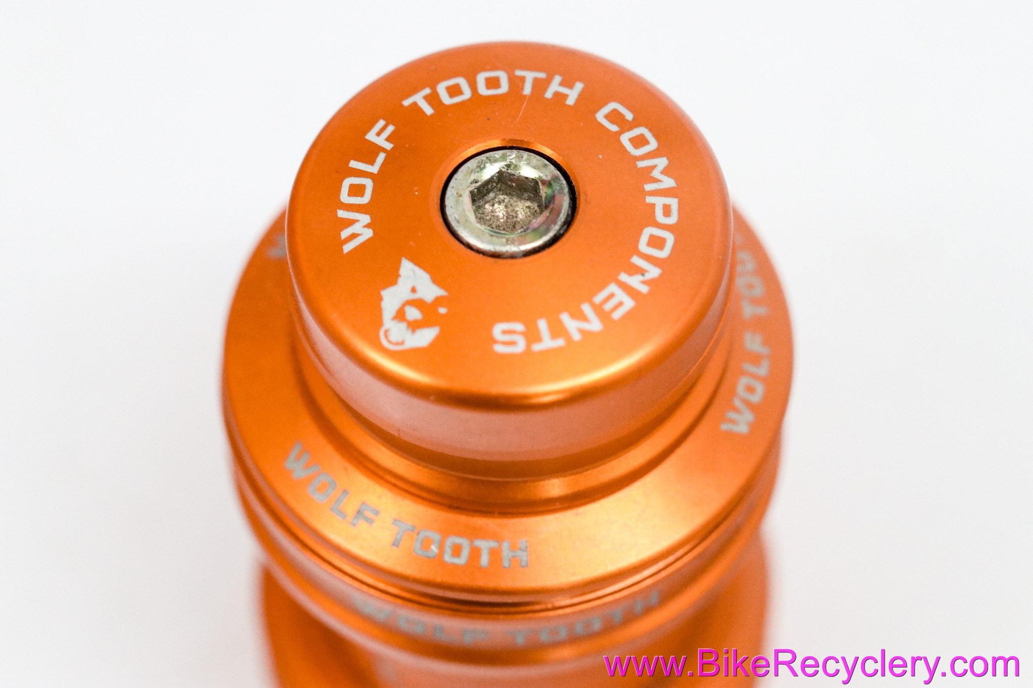 Wolf Tooth 1 1/8" Threadless Headset: EC34 - Orange (Near Mint) - Bike ...