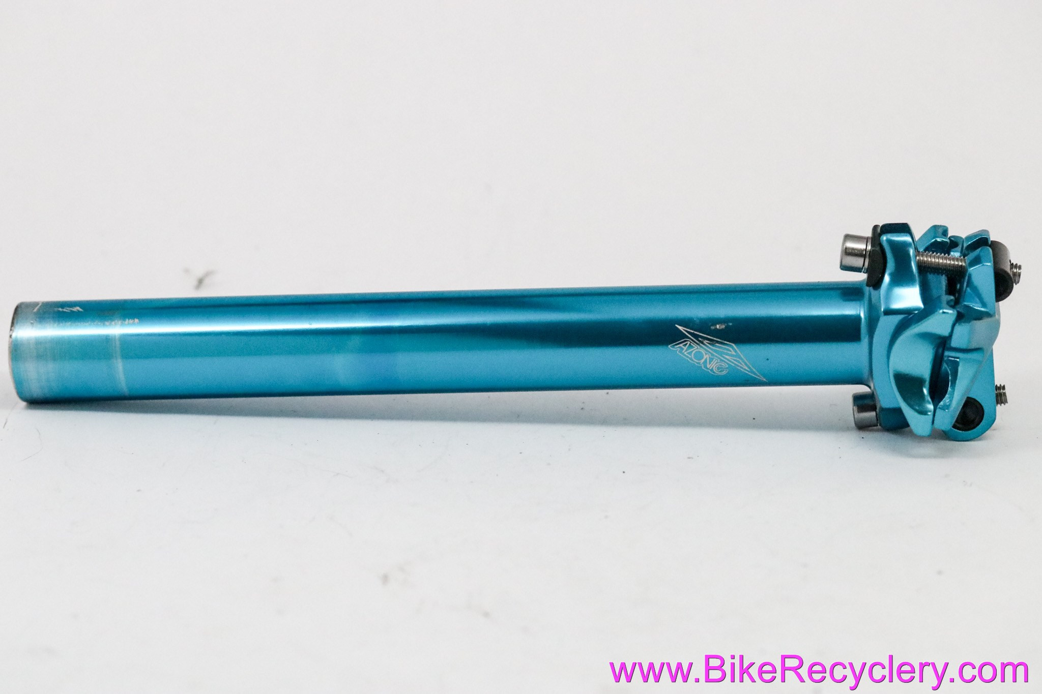 Azonic Pin It Seatpost: 27.2mm - Turquoise Ano! Out Of Production Color ...