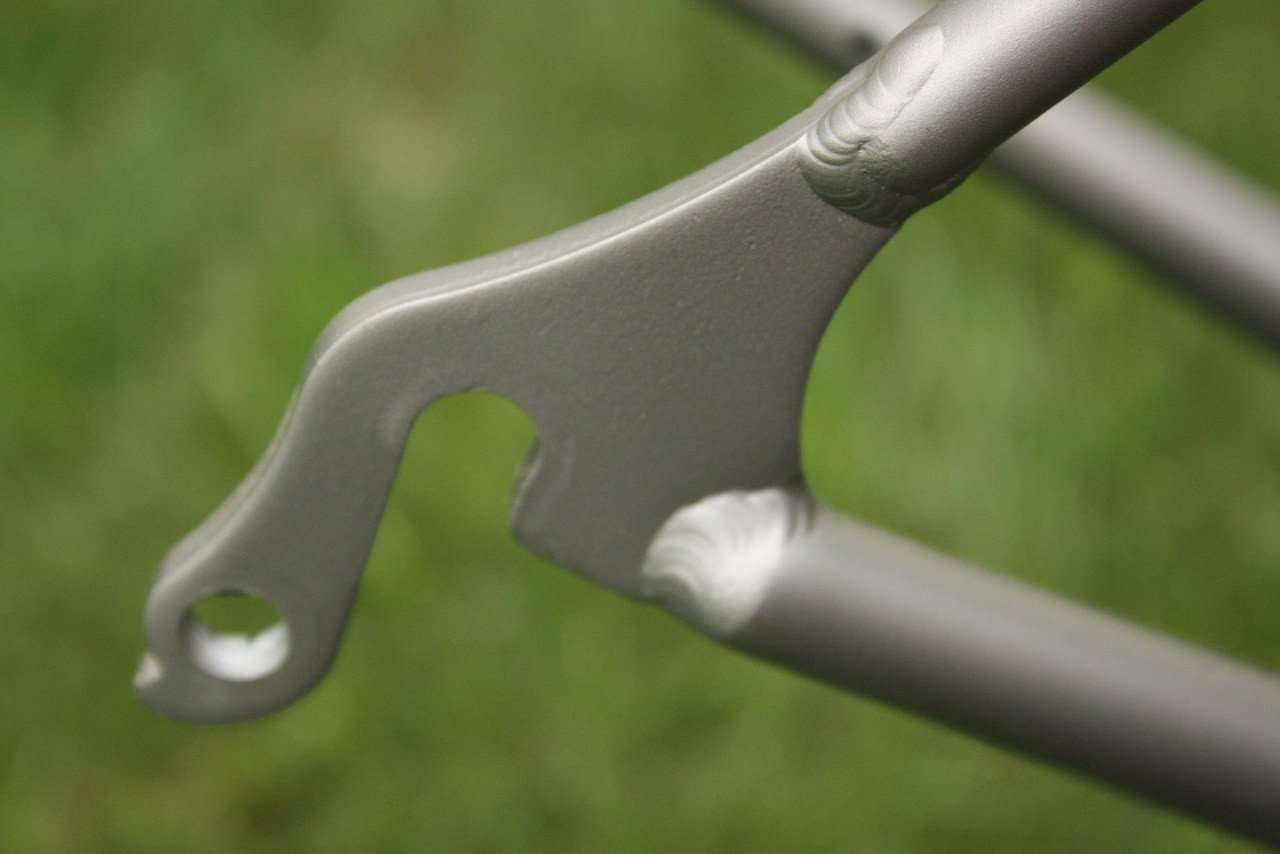 1990's Sampson Titanium Road Bike Frame / Kinesis EMS Carbon Fork: 53cm ...