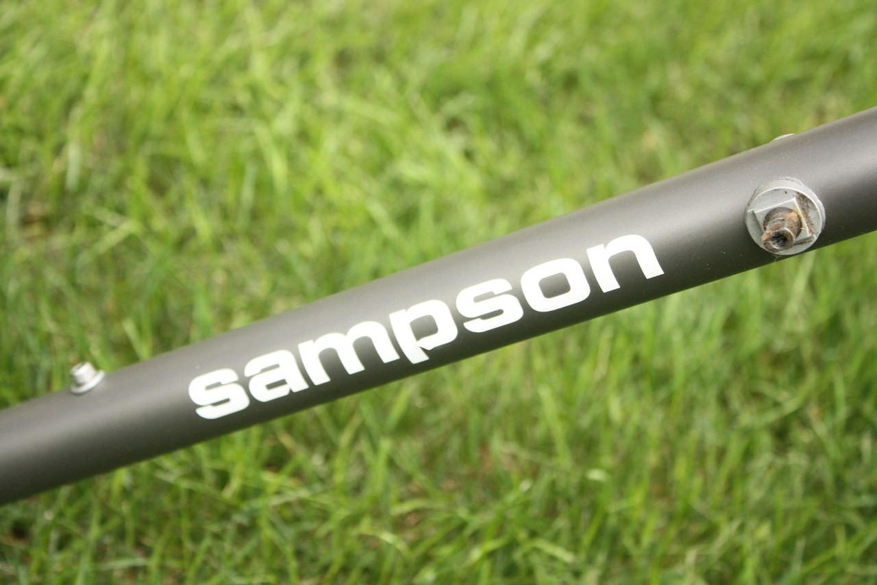 1990's Sampson Titanium Road Bike Frame / Kinesis EMS Carbon Fork: 53cm ...